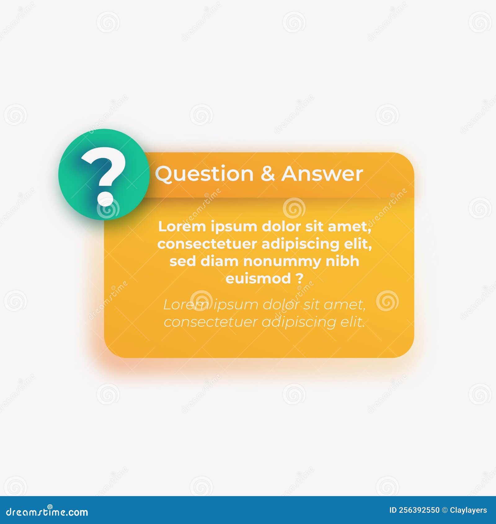 Question and Ask. Social Media Sticker Badge Stock Vector ...