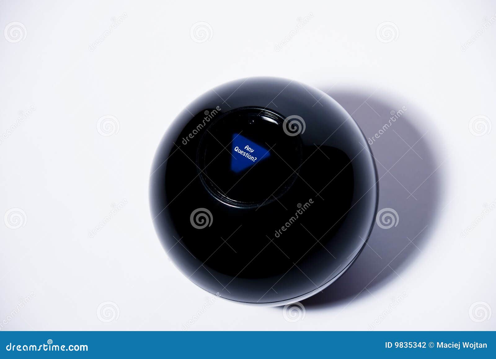 Question Ball stock photo. Image of blue, triangle, circle - 9835342