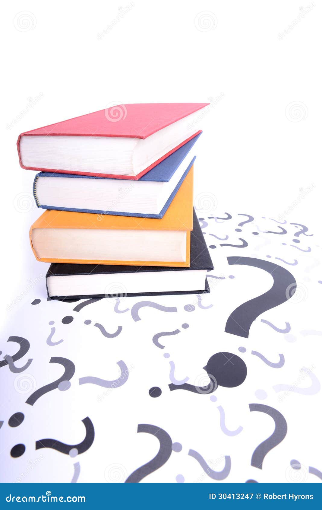 Question books stock image. Image of adversity, hardcover - 30413247