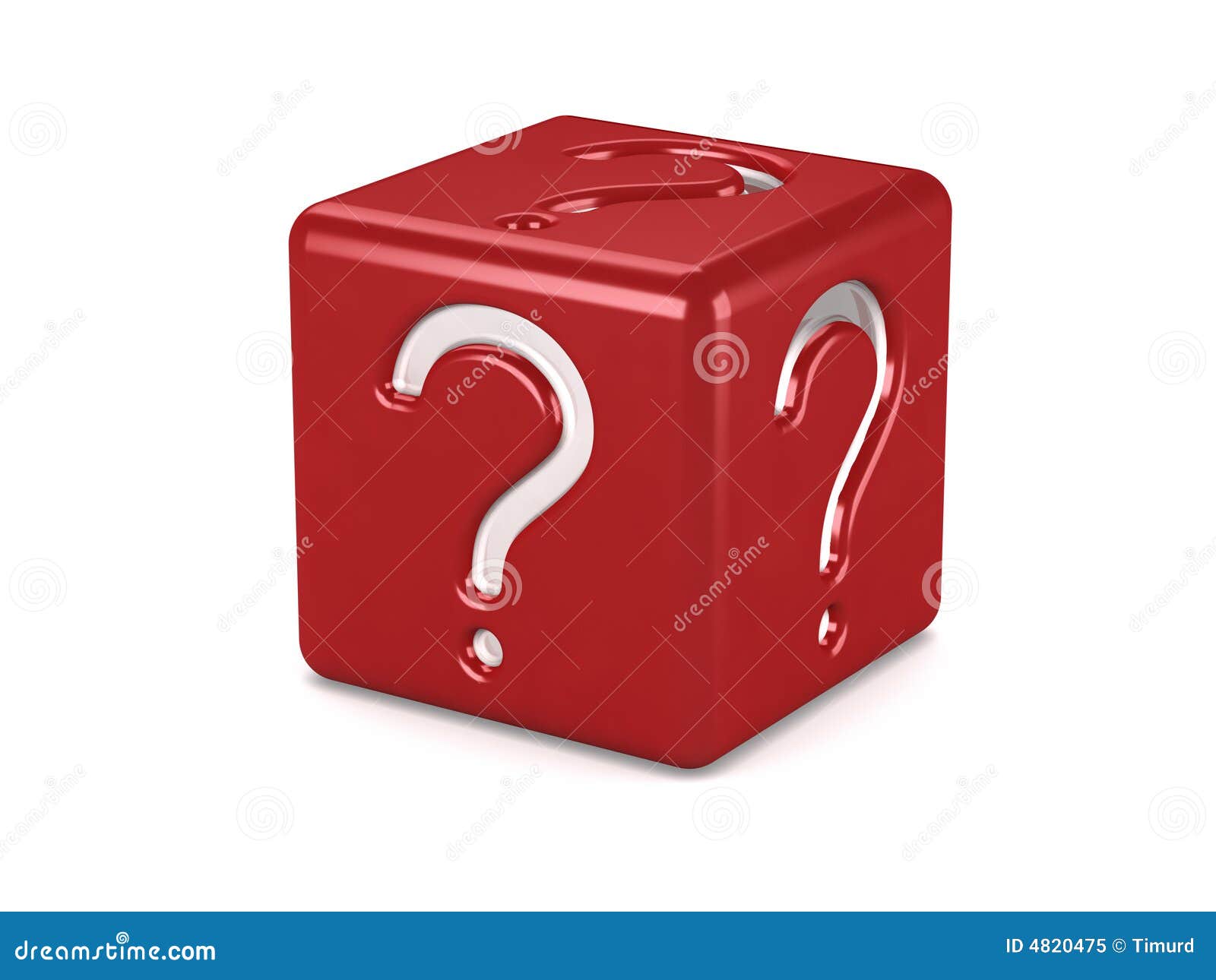 Question box stock illustration. Illustration of isolated - 4820475