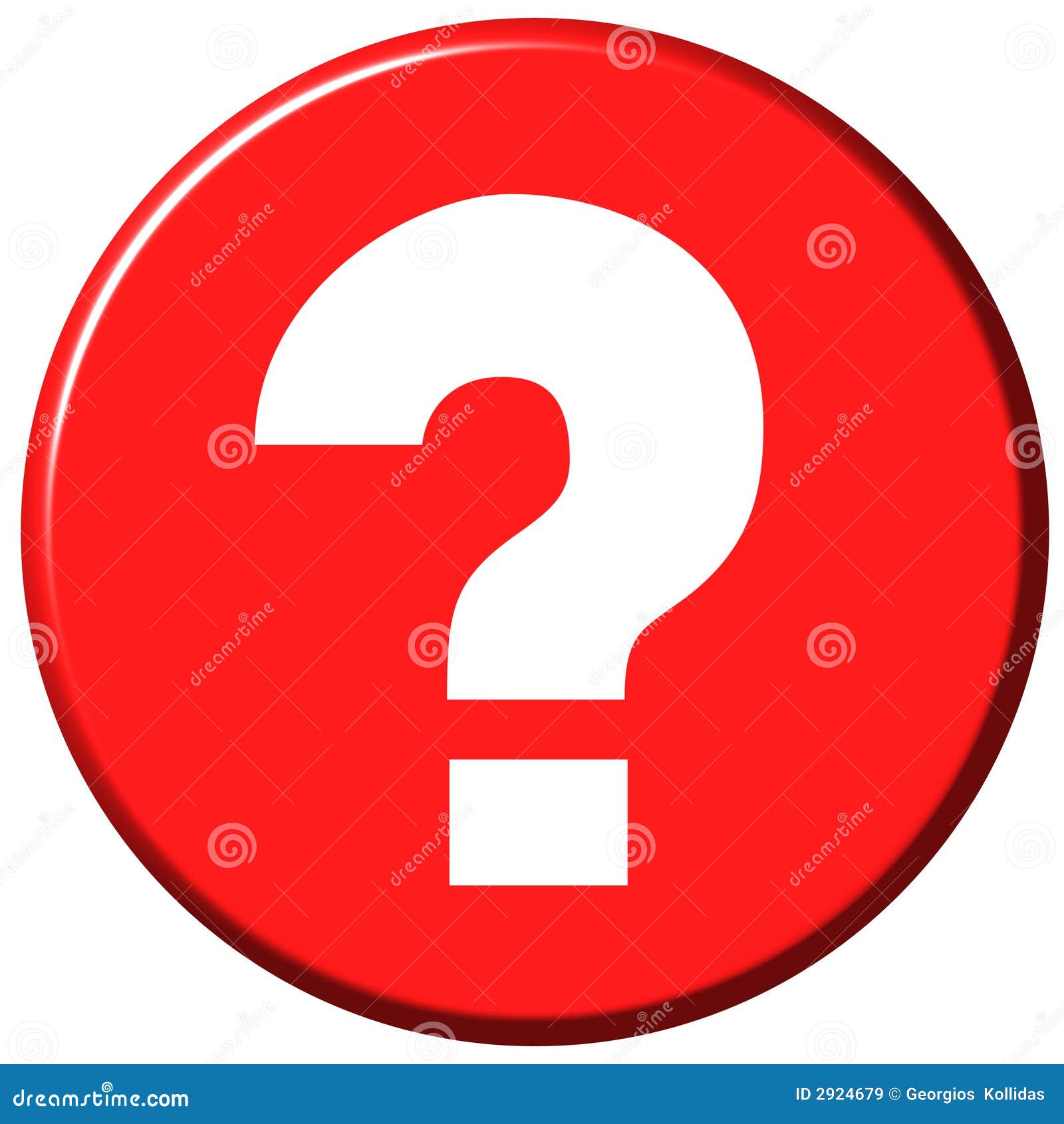 Question Button stock illustration. Illustration of icon - 2924679