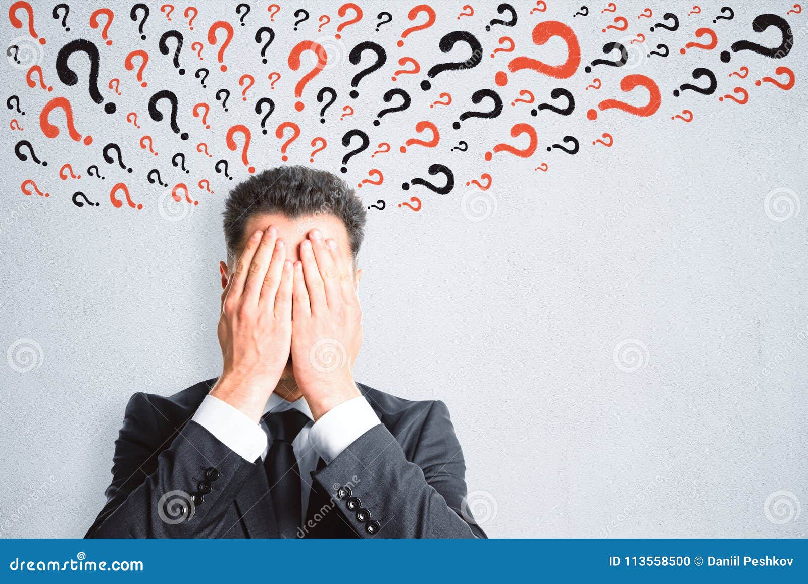 Question and Challenge Concept Stock Photo - Image of doubt ...