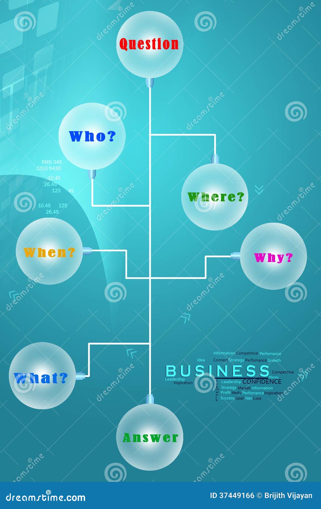 Question chart stock illustration. Illustration of graph - 37449166