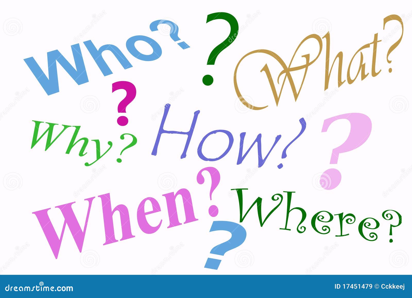 Question Collage stock vector. Illustration of questioning - 17451479