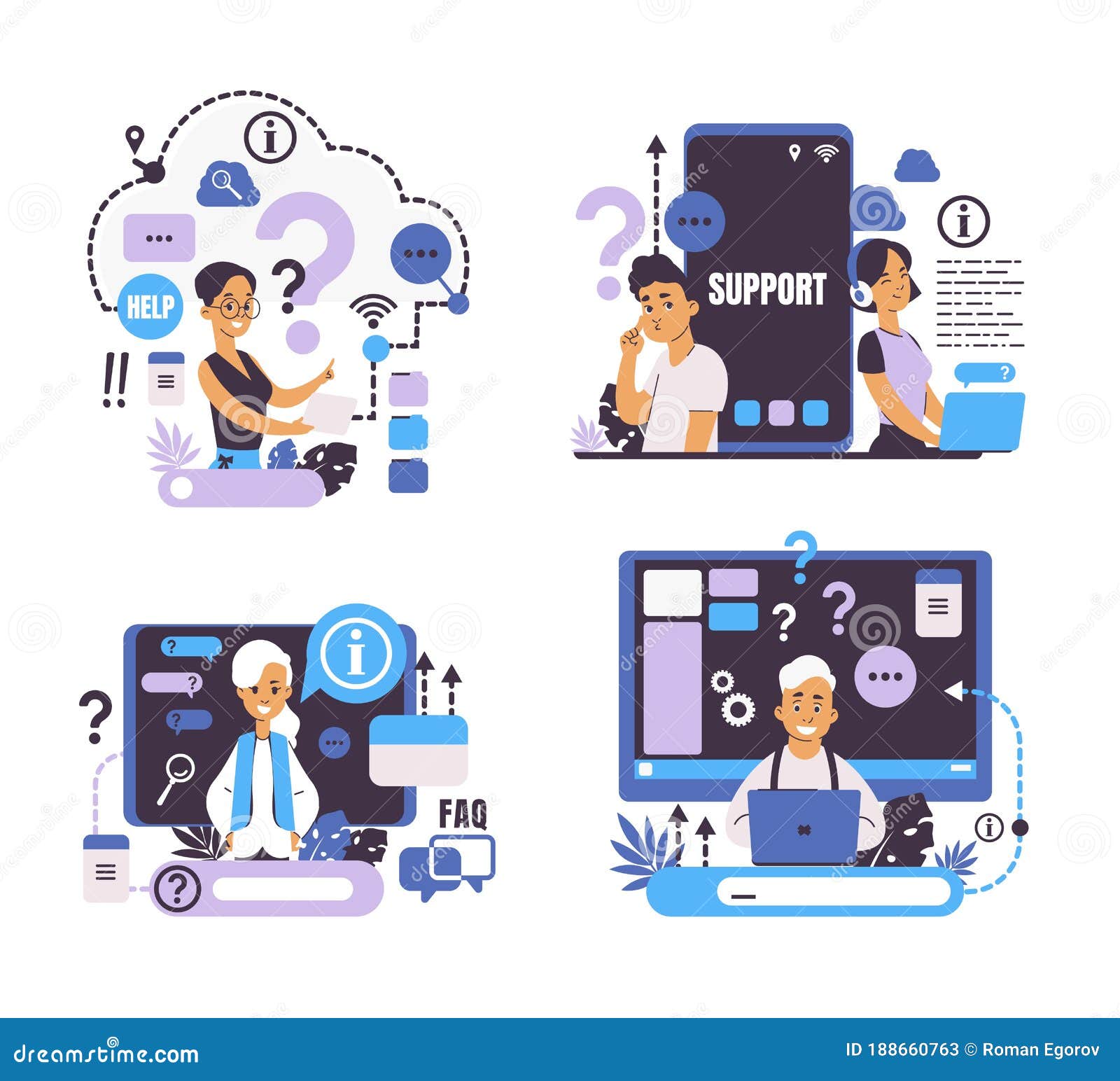 Question Concept. Hand Drawn Isolated Vector. | CartoonDealer.com #98620520