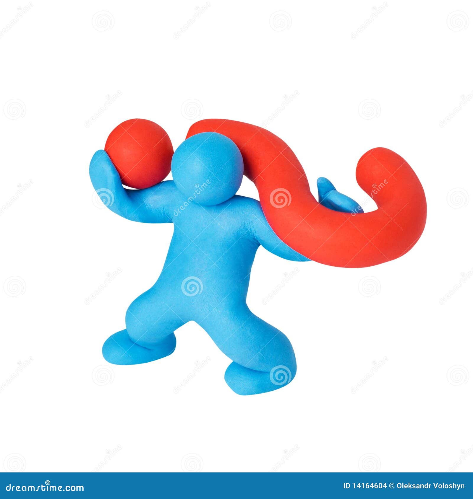 Question Concept. Clipping Path Stock Illustration - Illustration of ...