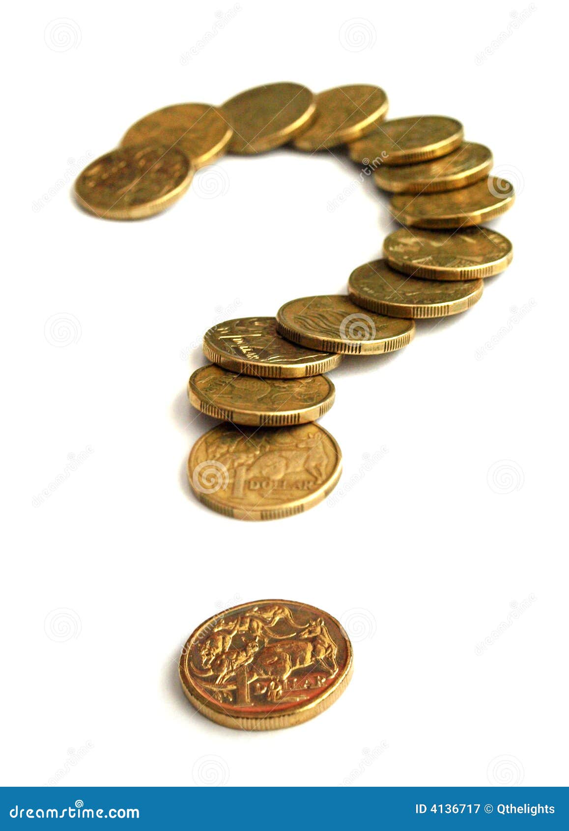 Question d'argent image stock. Image du argent, économie - 4136717