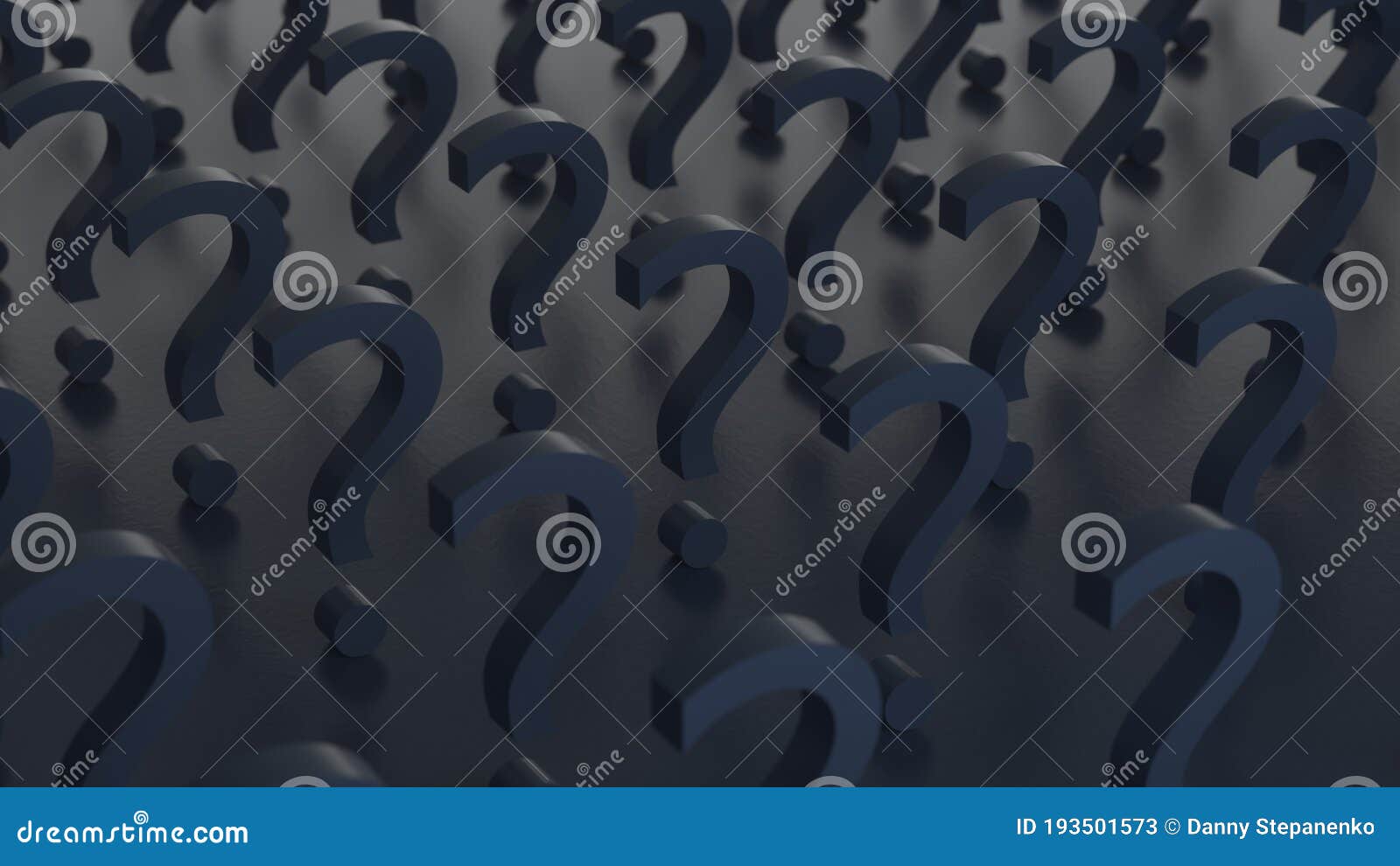 Question Dark Marks in Isometric Isolated on Dark Background. Idea or ...