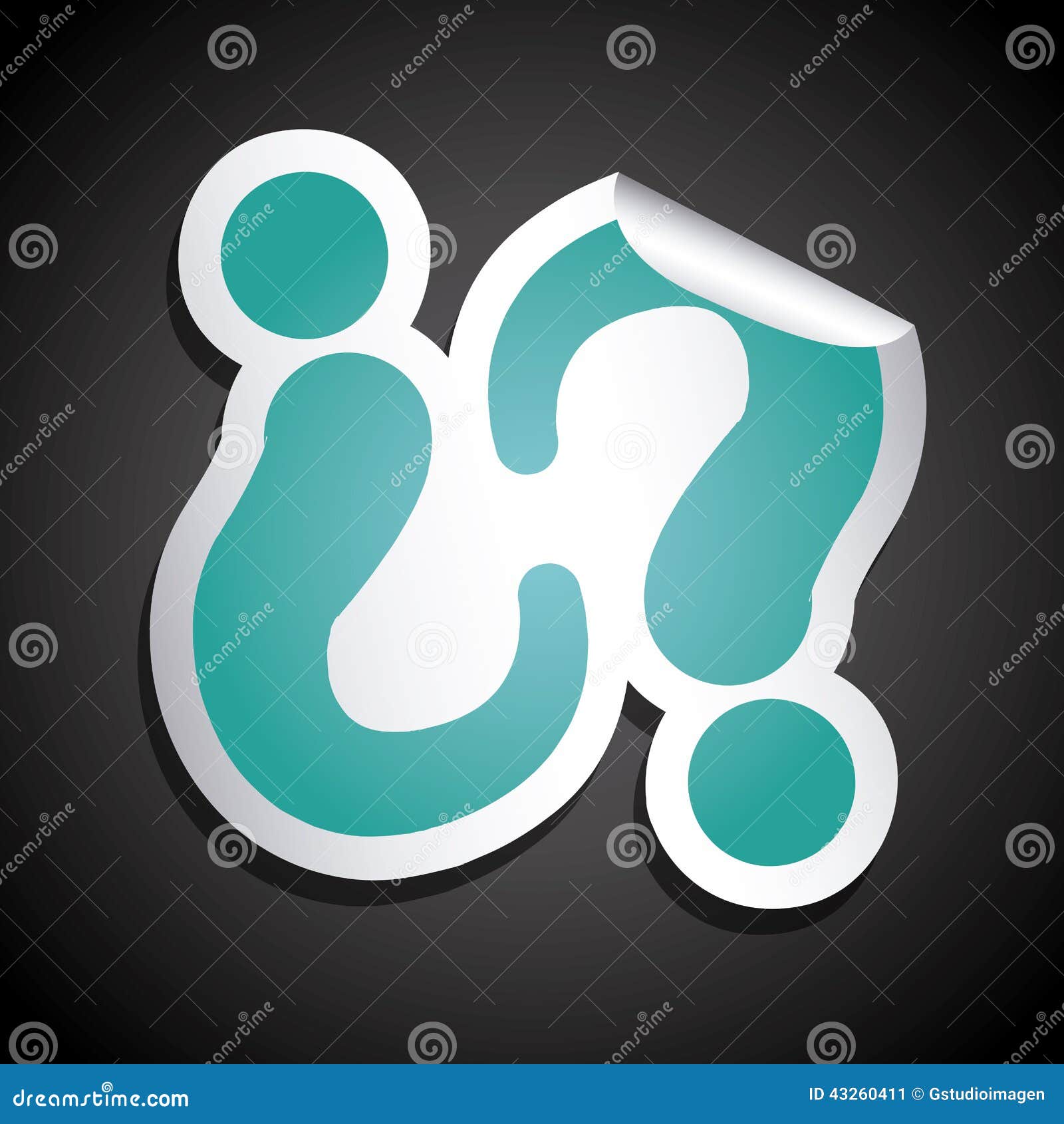Question design stock vector. Illustration of graphic - 43260411