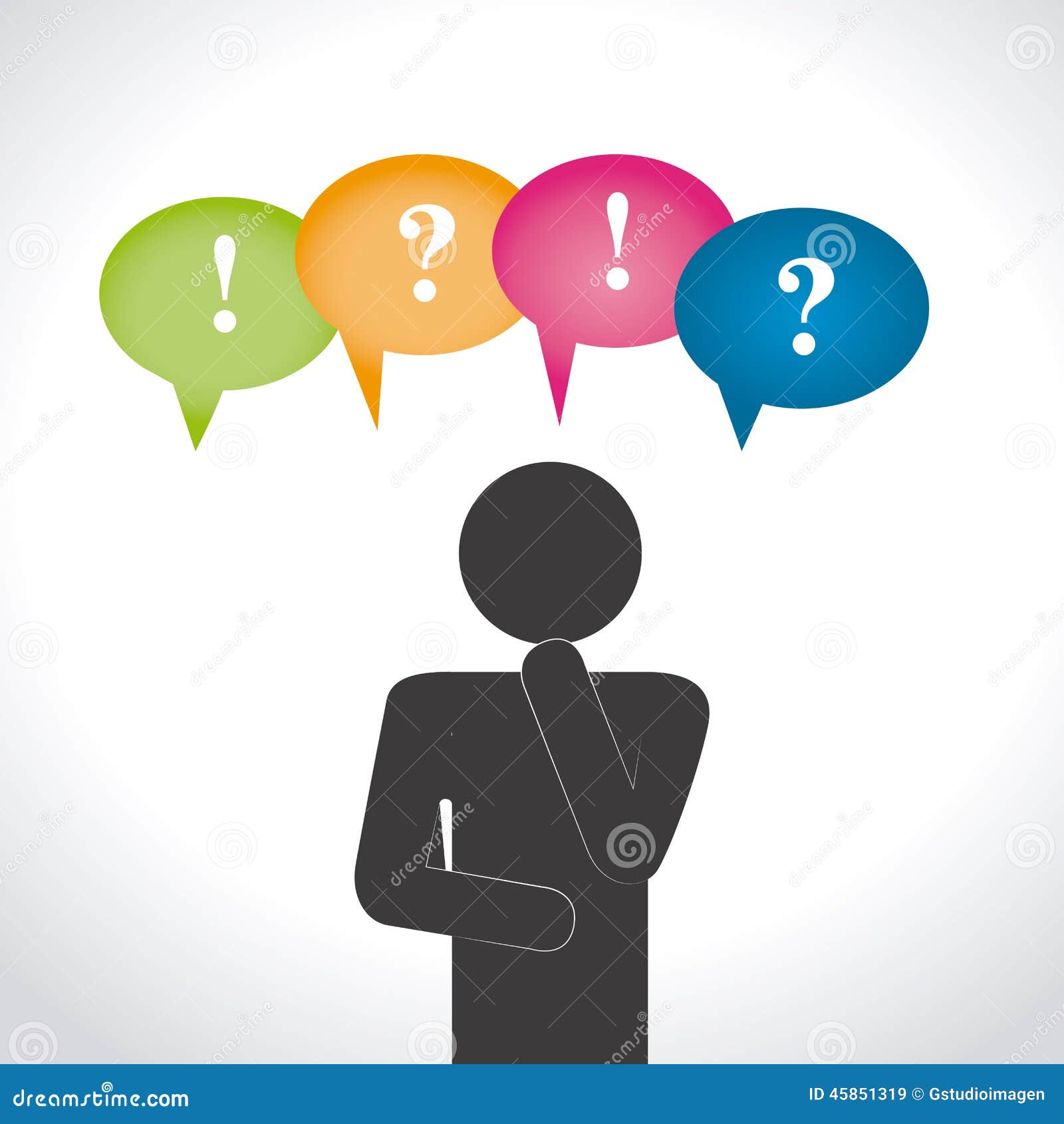 Question design stock vector. Illustration of problem - 45851319