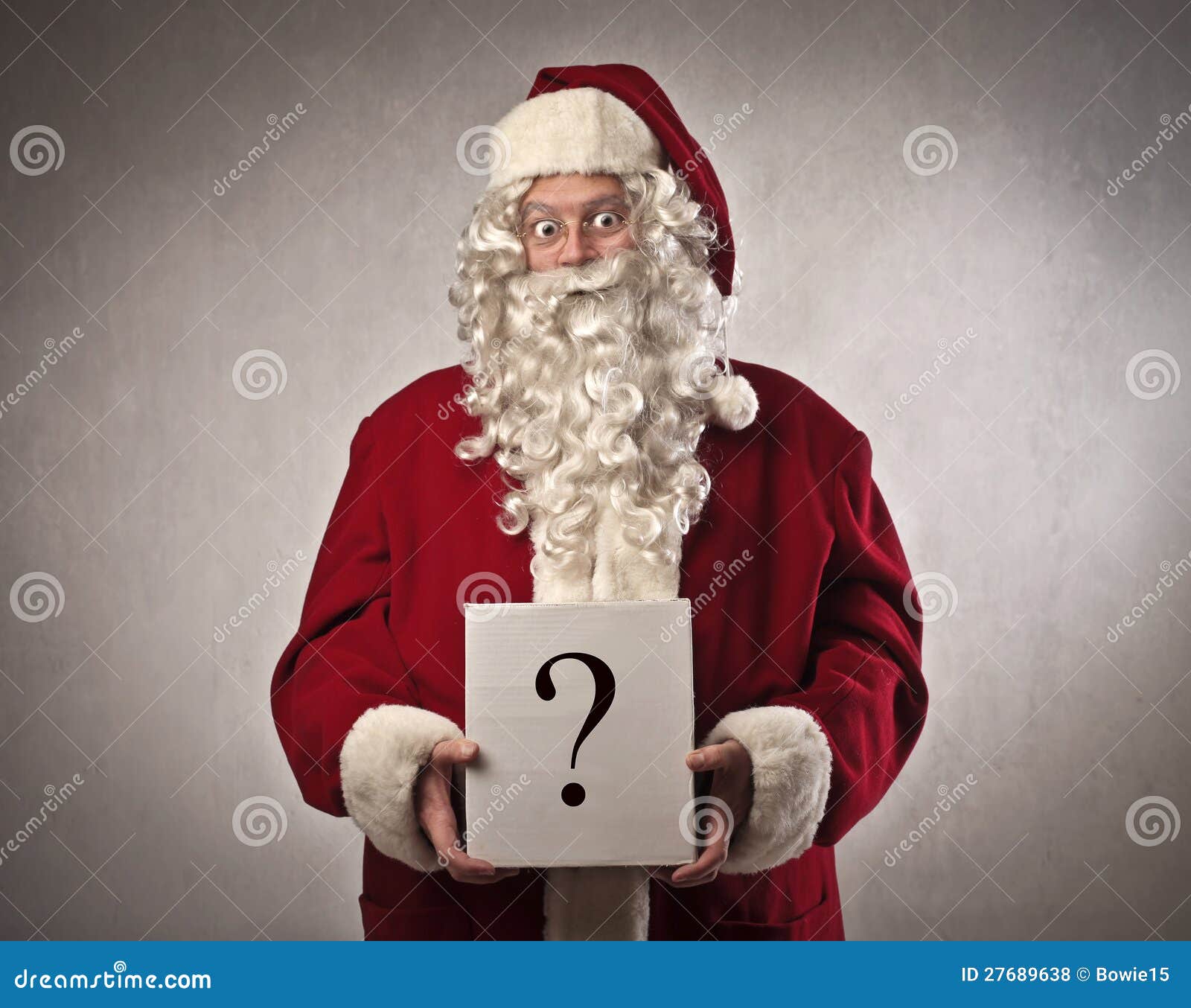 Question du père noël photo stock. Image du barbe, vieux - 27689638