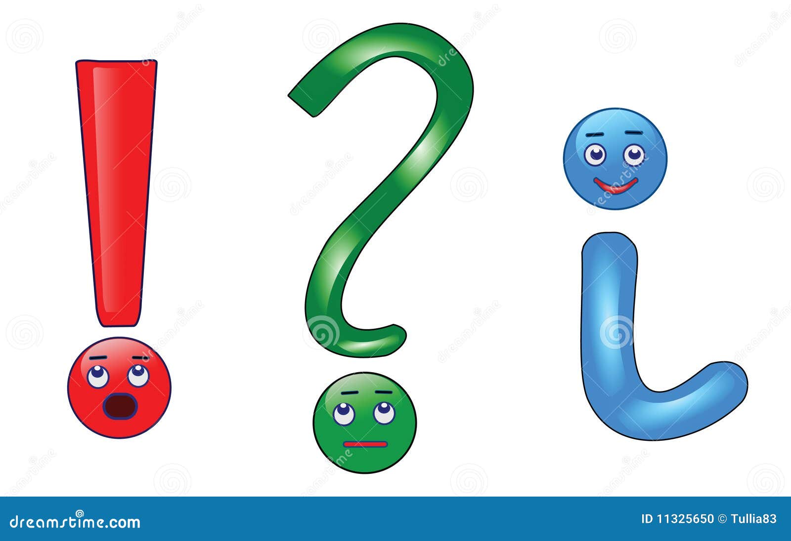 Question And Exclamation Marks Vector Illustration | CartoonDealer.com ...