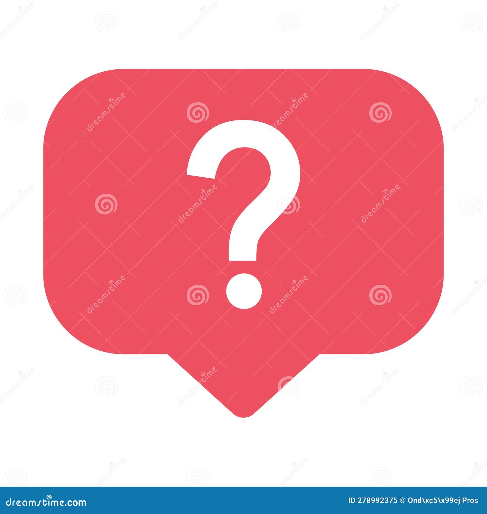 Question Icon Mark, Help or Ask Bubble Graphic Symbol, Web Faq Vector ...