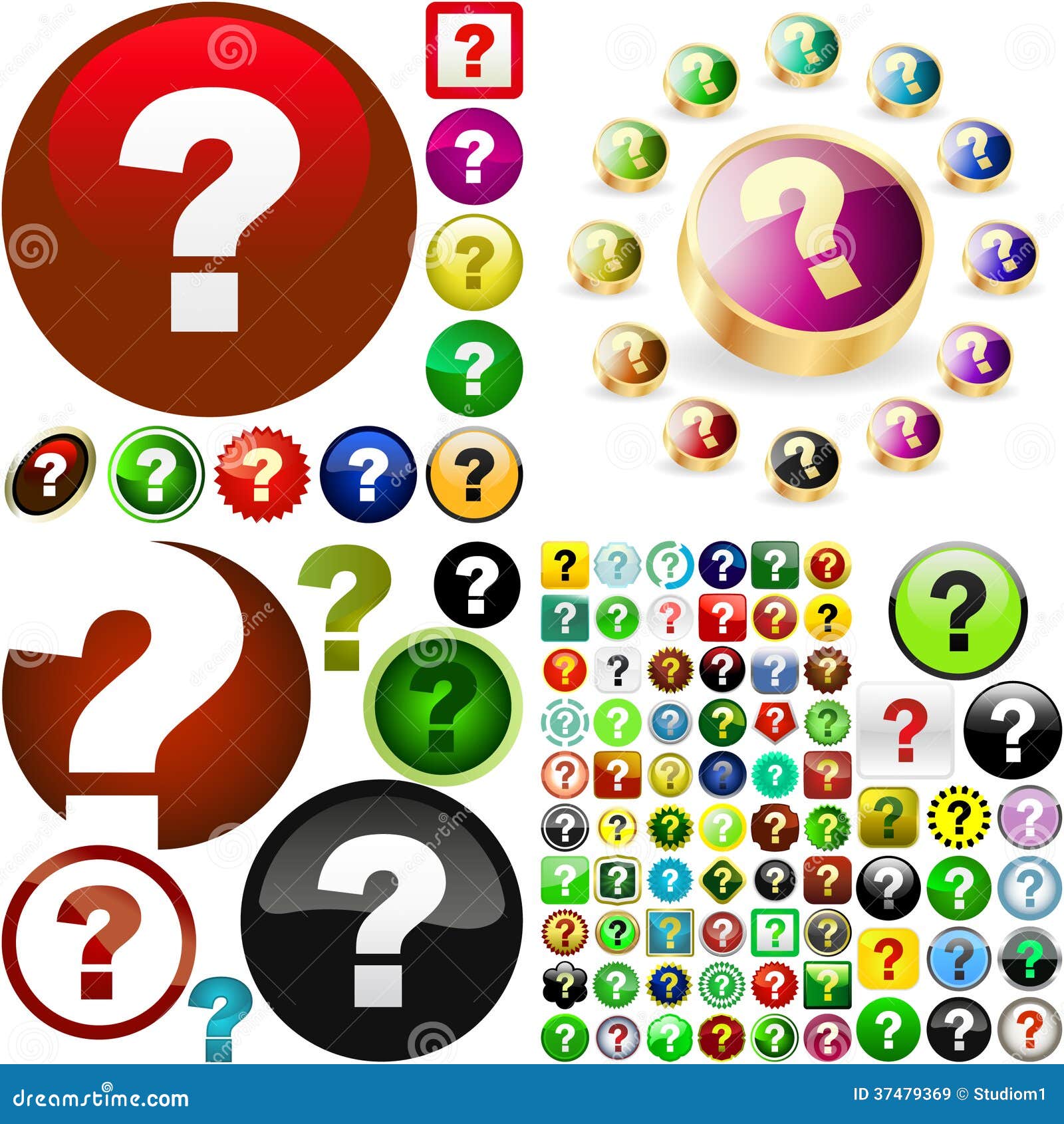 Question icon stock vector. Illustration of problem, info - 37479369