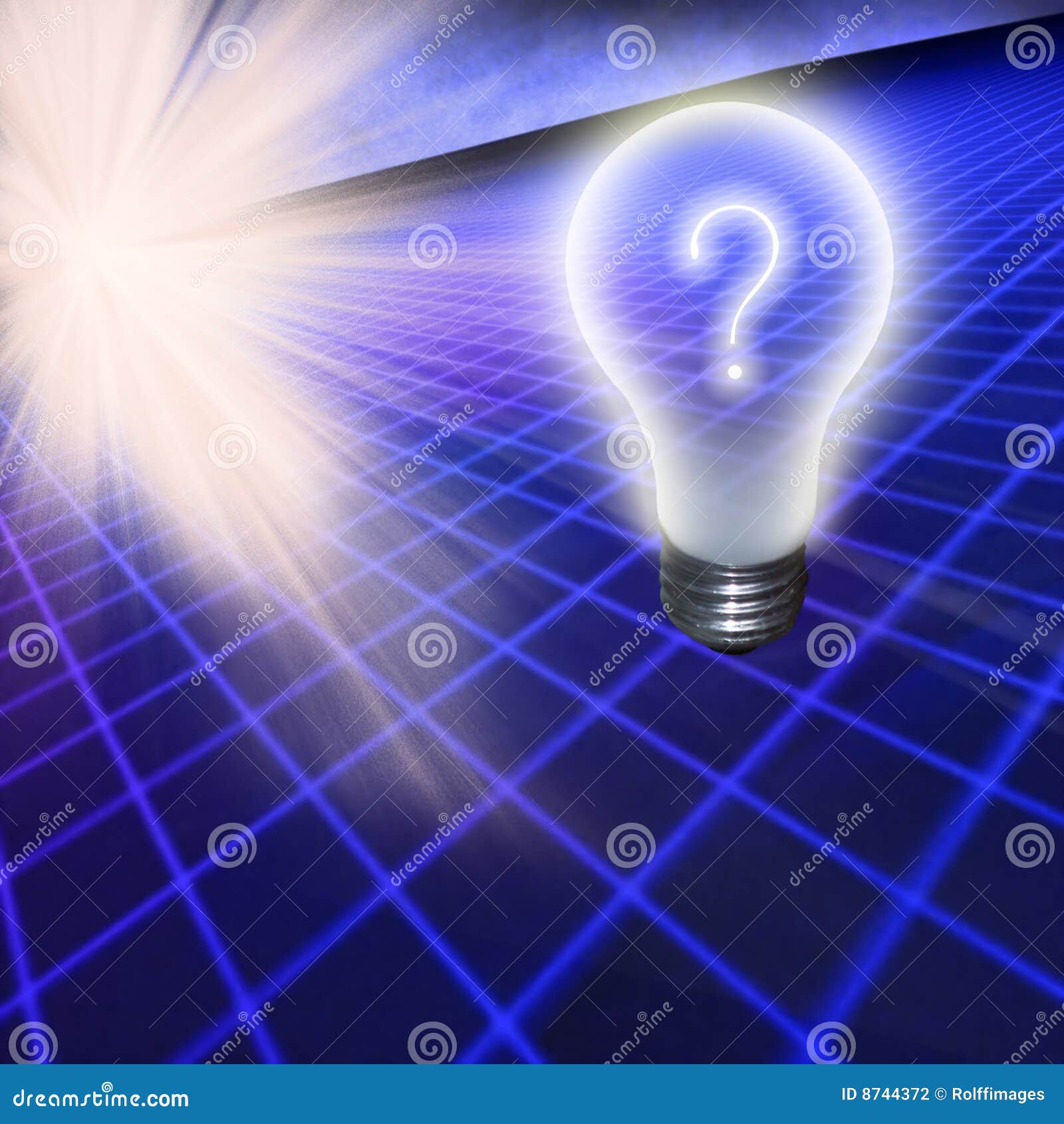 Question Idea stock illustration. Illustration of symbol - 8744372