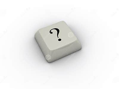 Question key stock illustration. Illustration of conceptual - 5407681