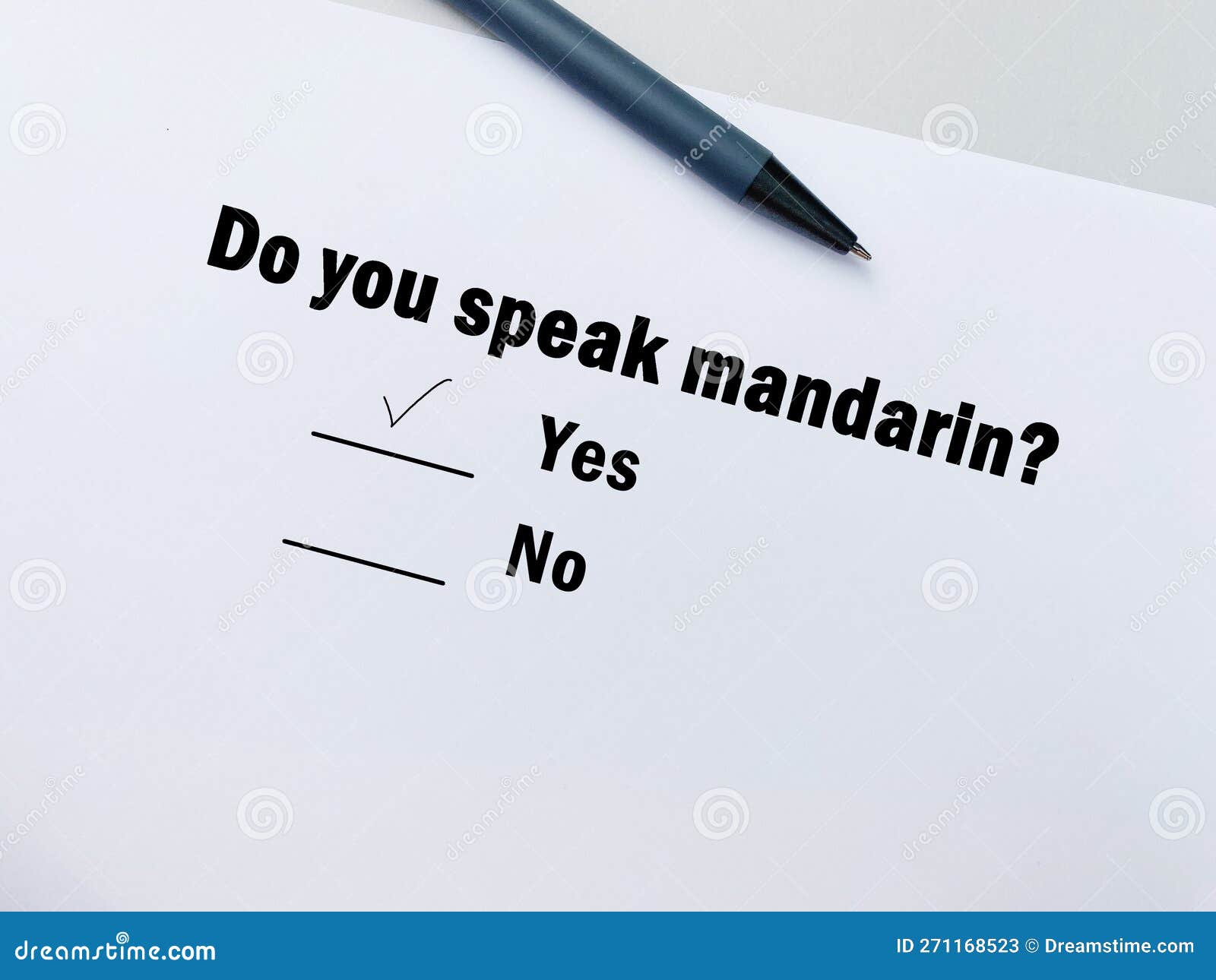 Question about language stock image. Image of concern - 271168523