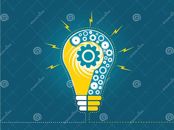 Question lightbulb stock vector. Illustration of inspiration - 51568461