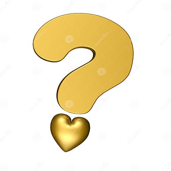 Question of Love 2 stock illustration. Illustration of together - 1764739