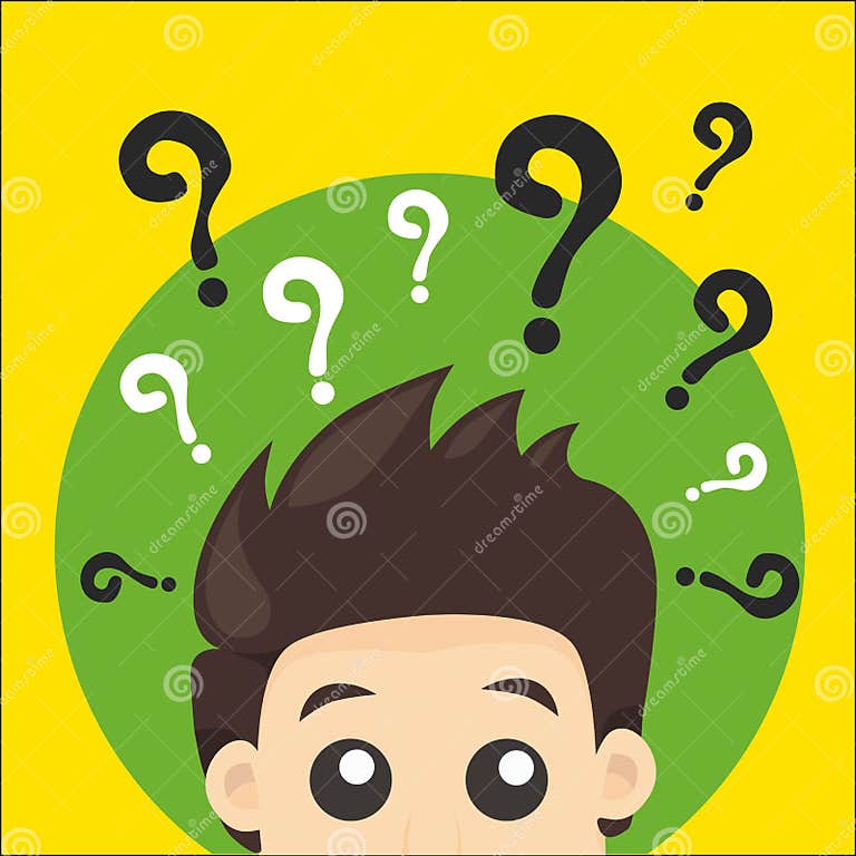 Question Man stock vector. Illustration of professional - 45432842