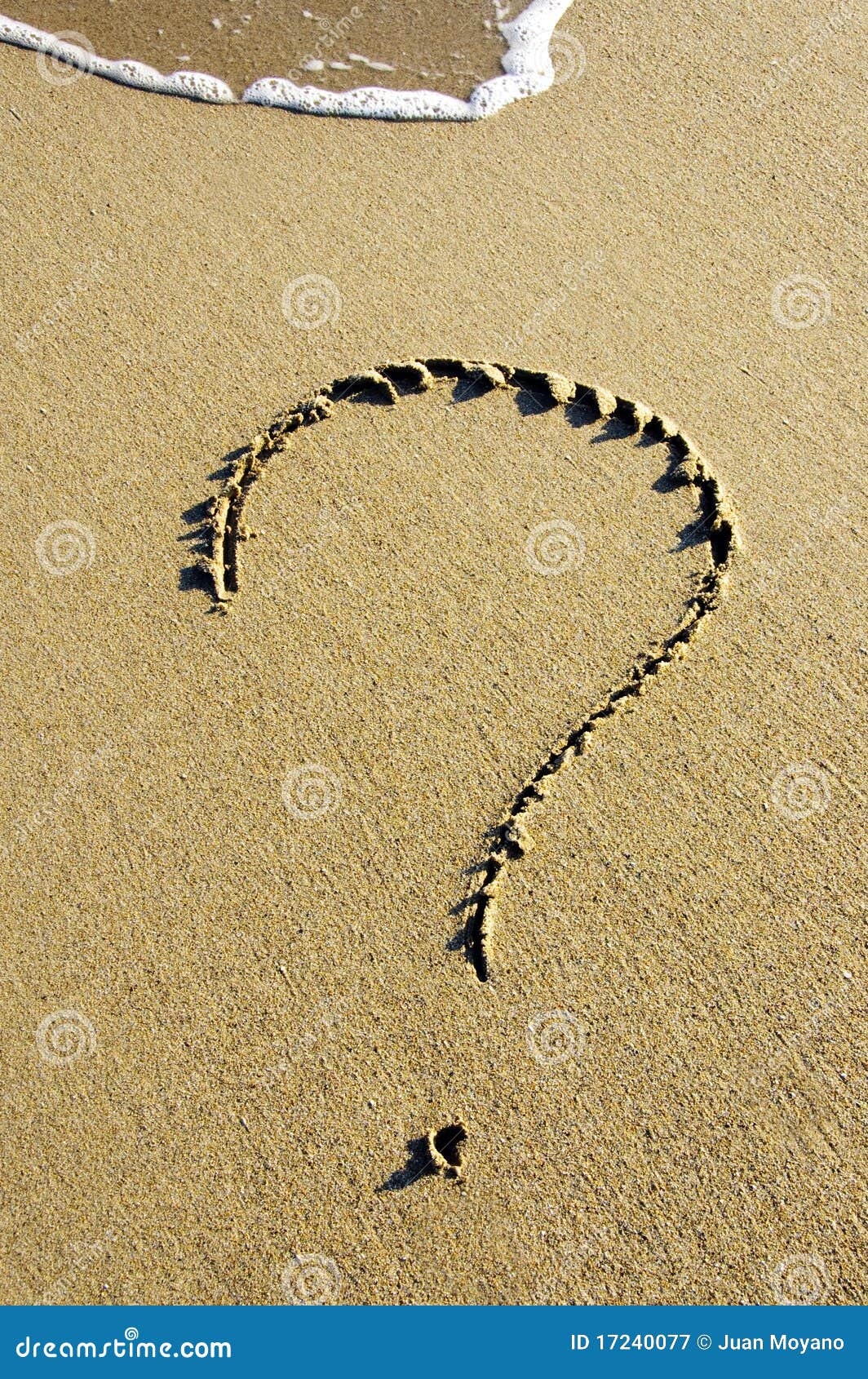 Question mark stock image. Image of shore, marks, query - 17240077