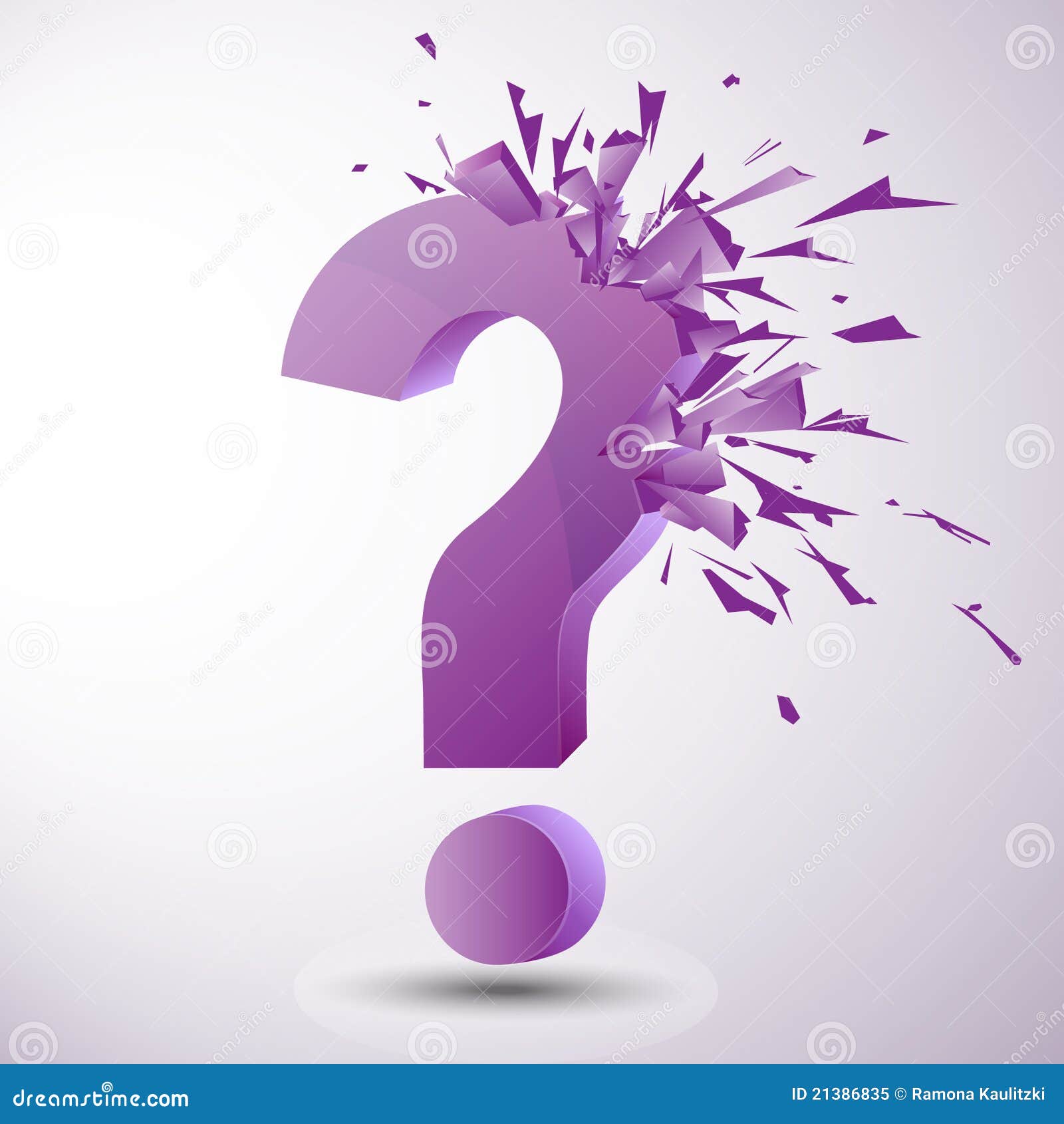 Purple Question Marks