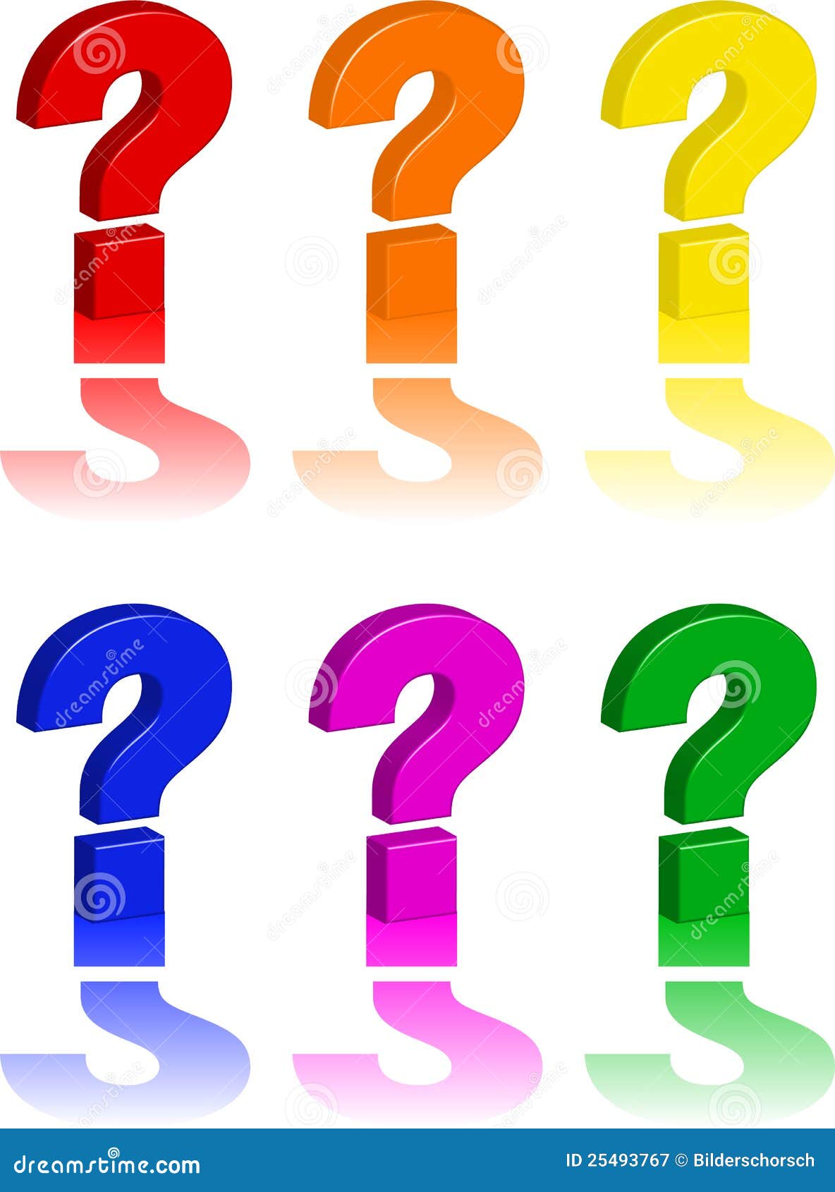 Question mark 3d stock vector. Illustration of element - 25493767