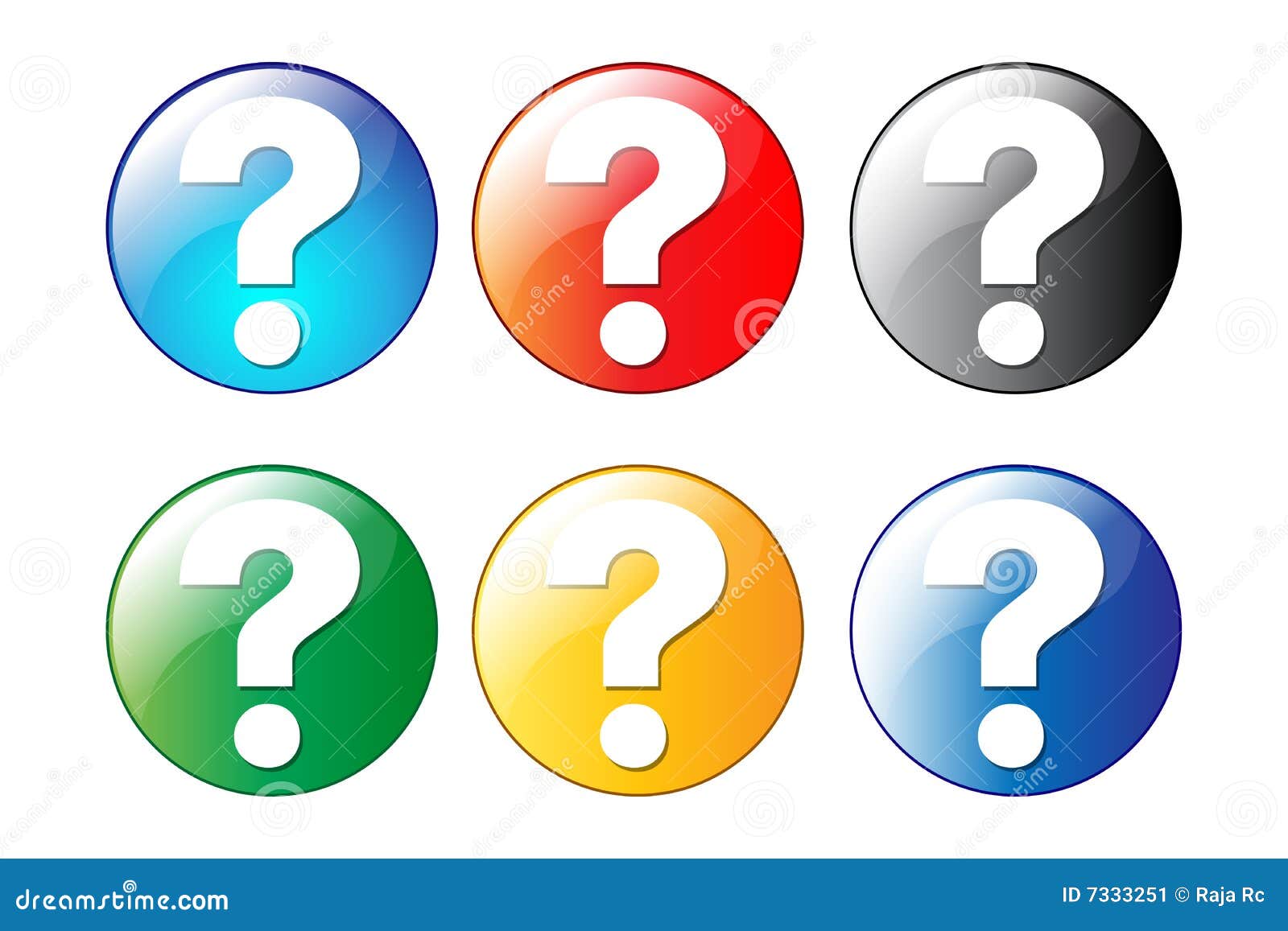 Question mark stock vector. Illustration of site, color - 7333251