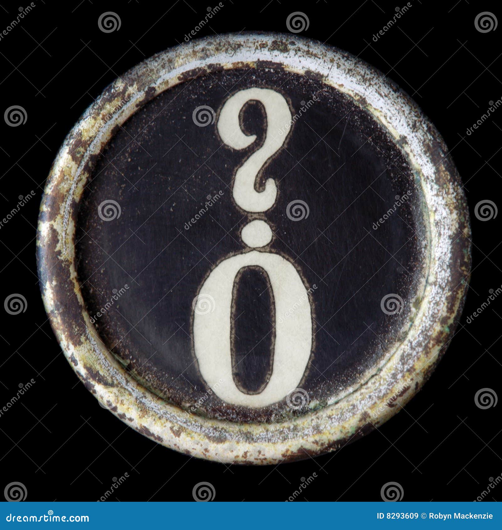 Question Mark stock image. Image of worn, dirty, retro - 8293609