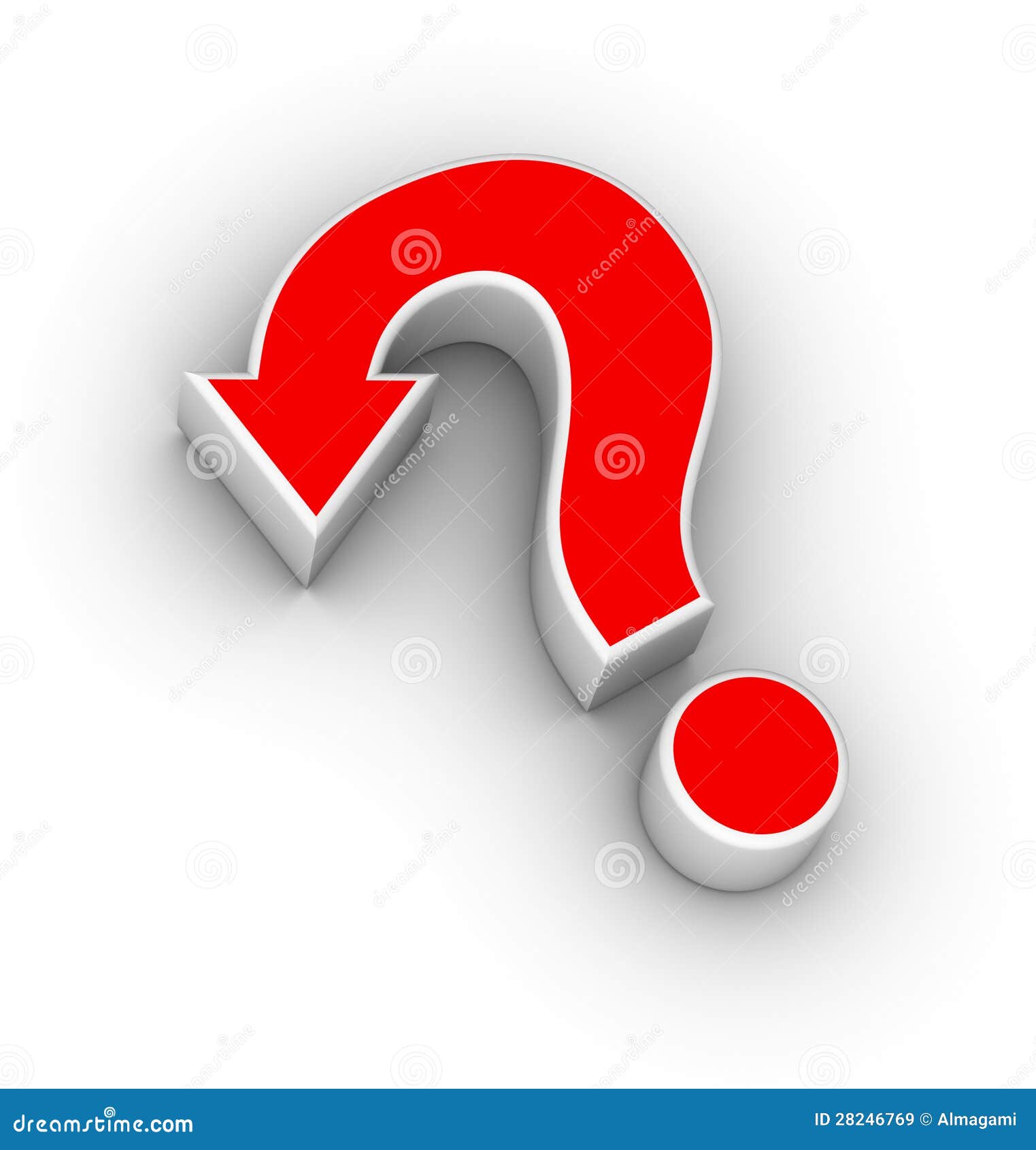 Question mark with arrow stock illustration. Illustration of light ...