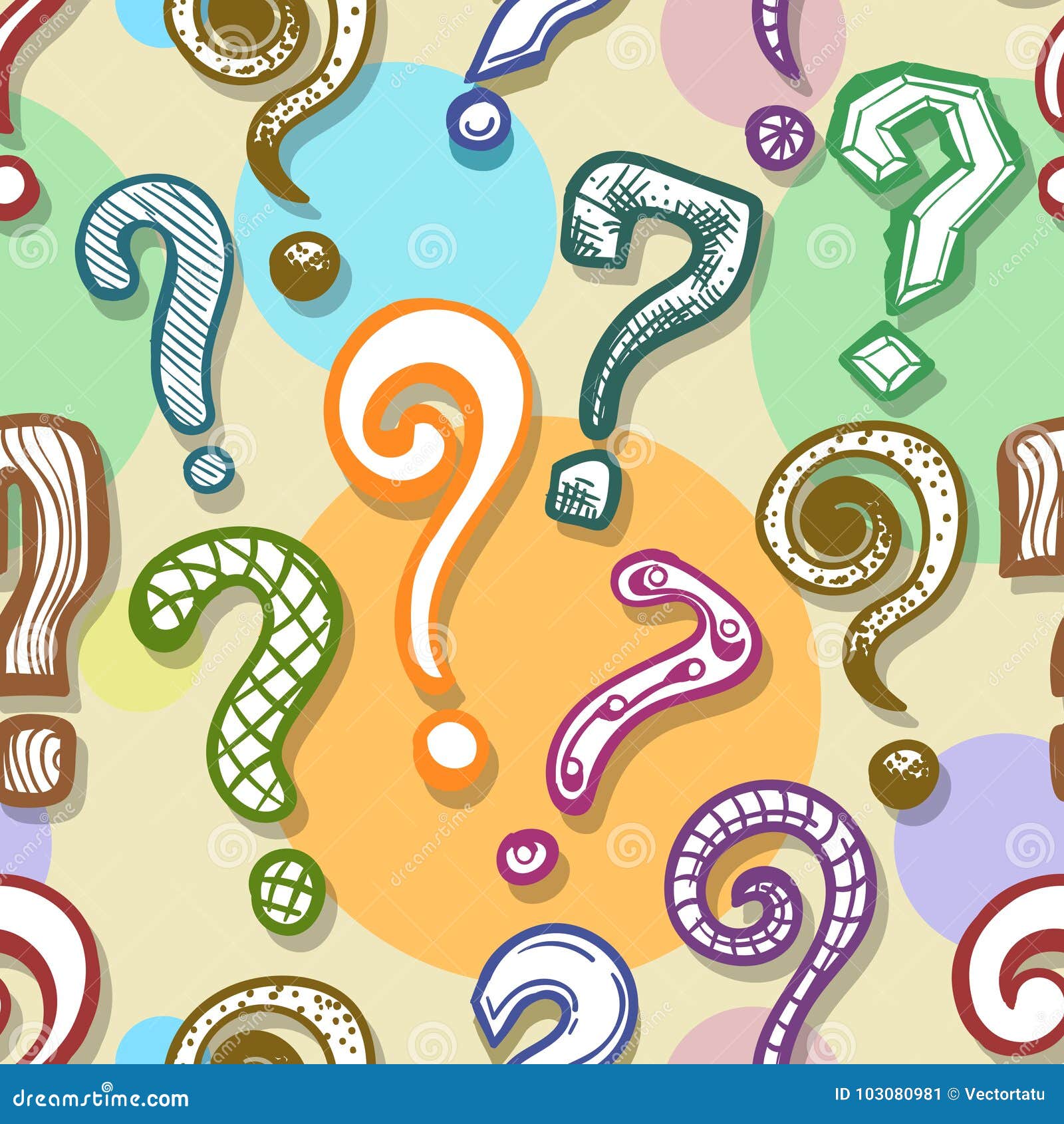 Question mark background stock vector. Illustration of decorative ...