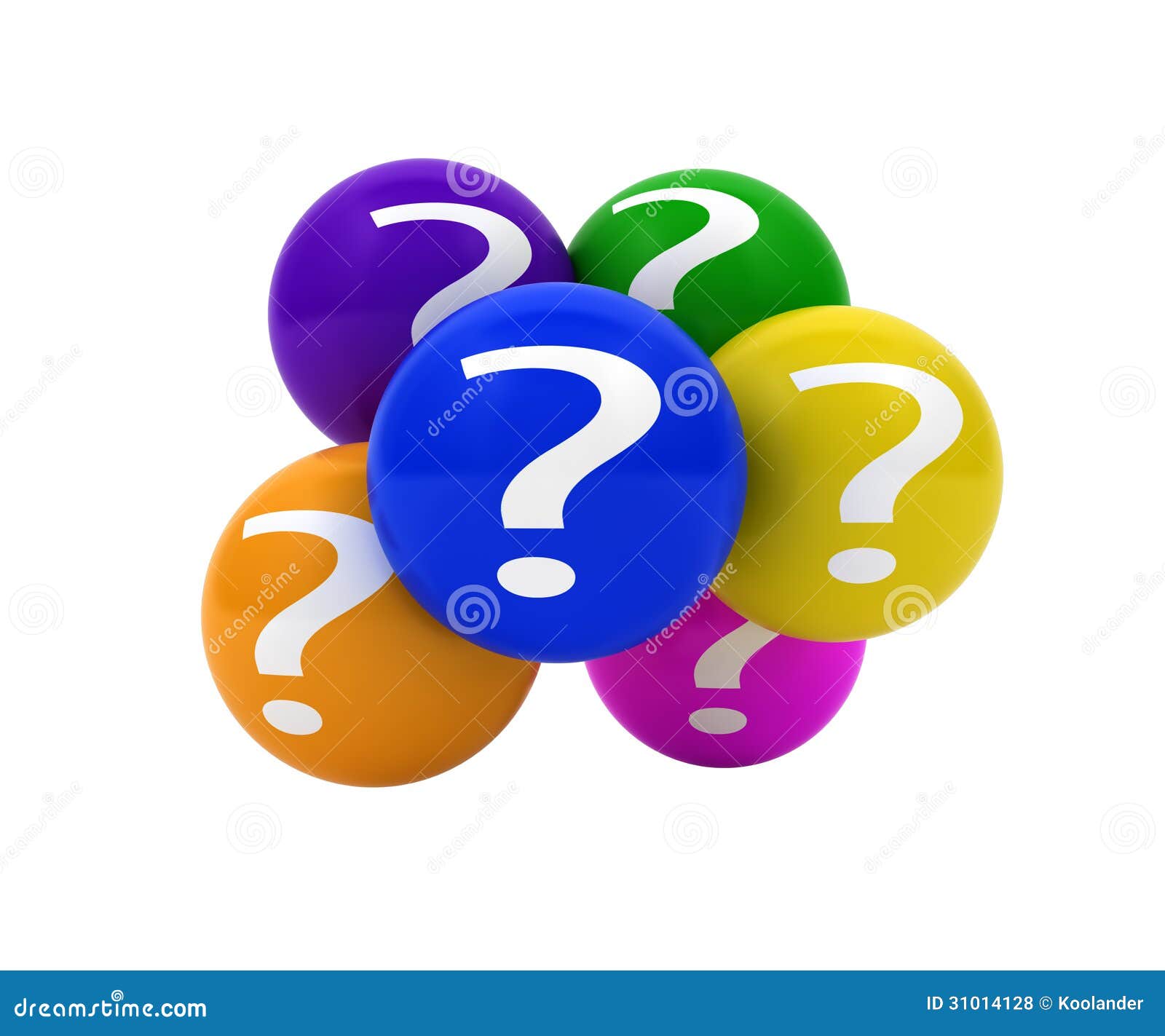 Question Mark Balls Stock Photography | CartoonDealer.com #31014128