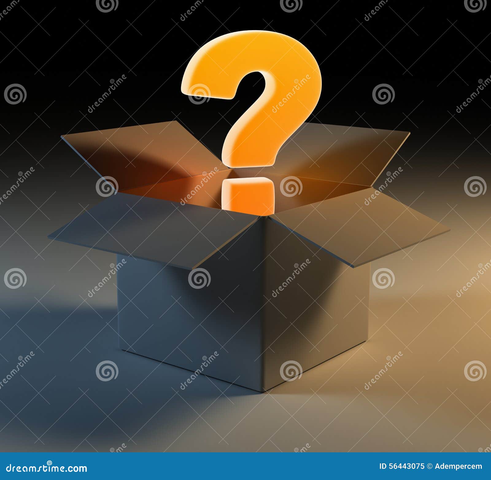 Question Mark Box Surprise Stock Illustrations – 265 Question Mark Box ...