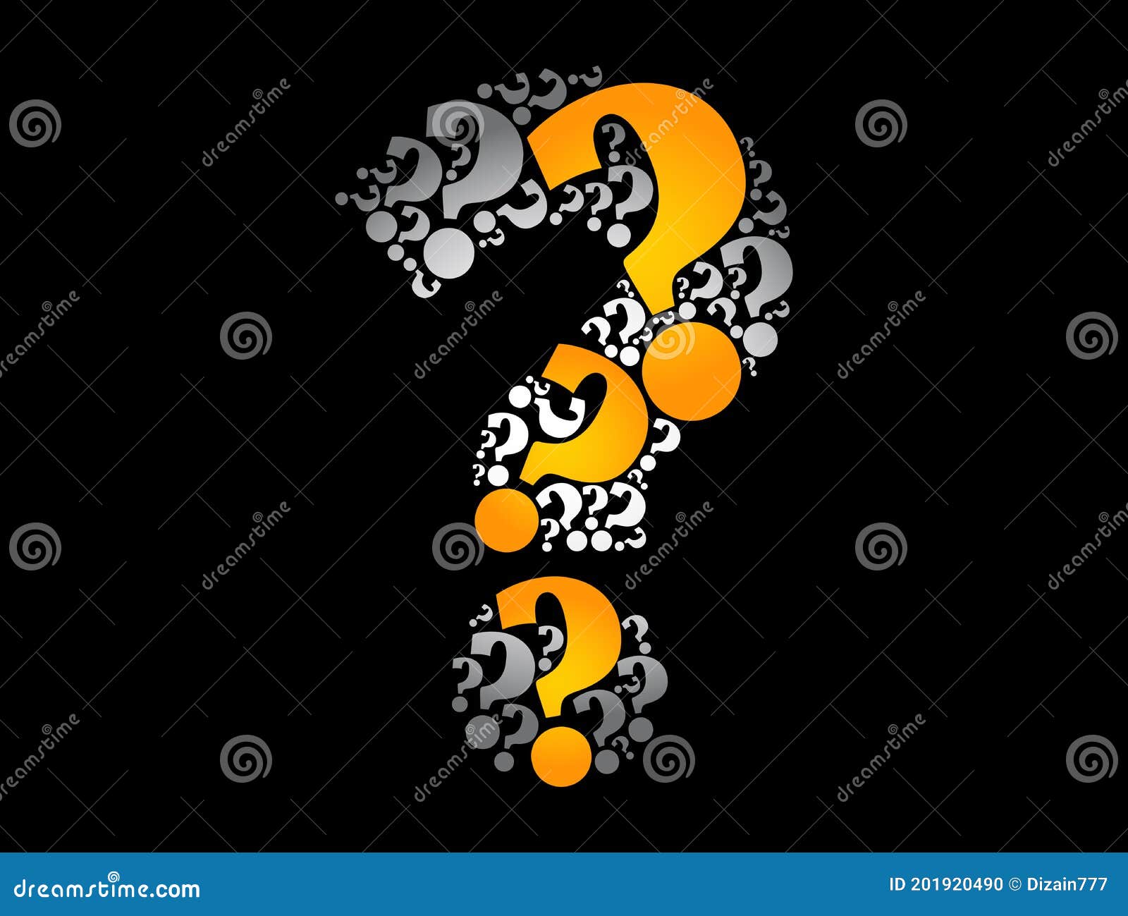 Question Mark, Business Concept Background Stock Illustration ...