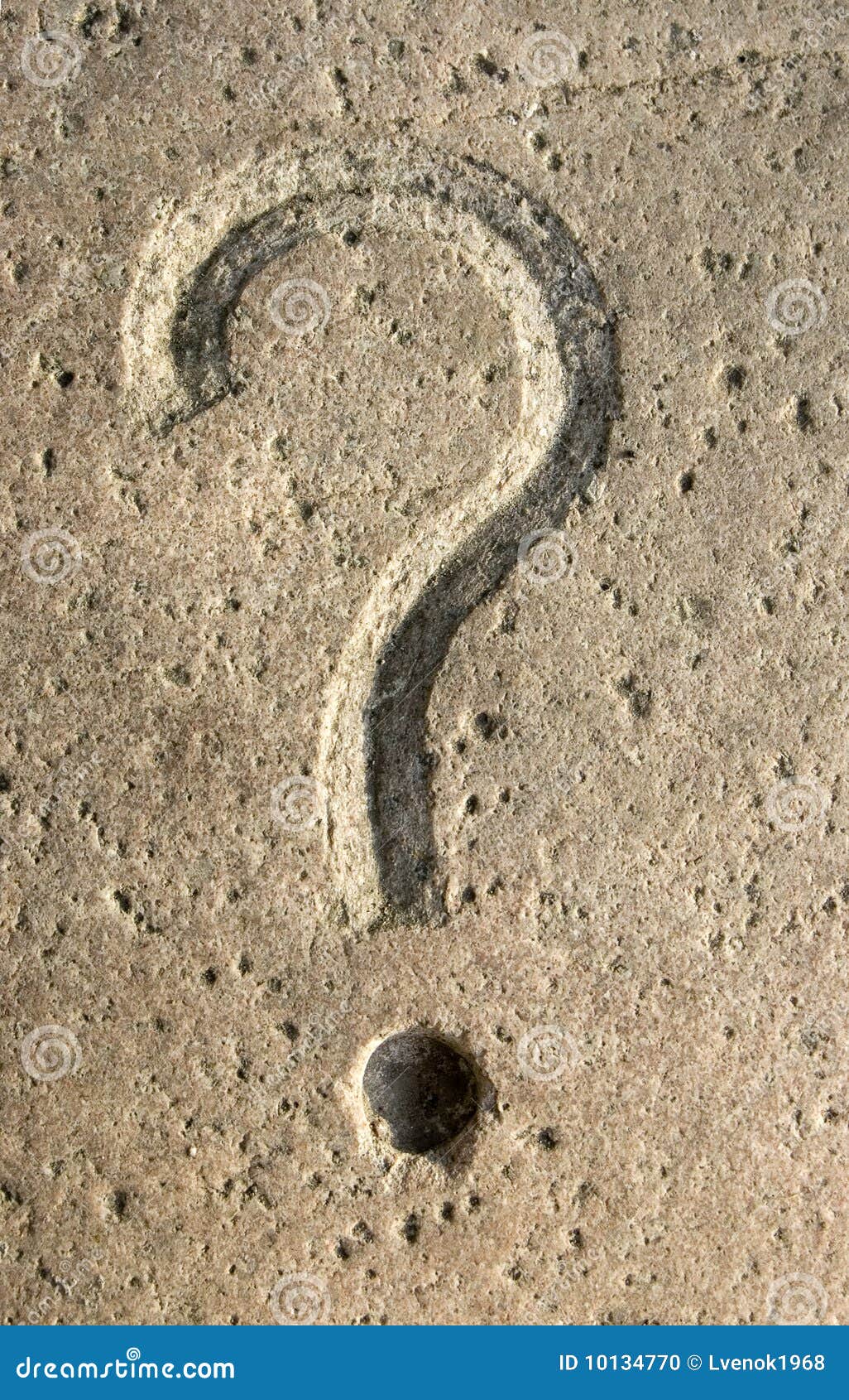 Question Mark Carving on Stone Stock Photo - Image of punctuation, sign ...