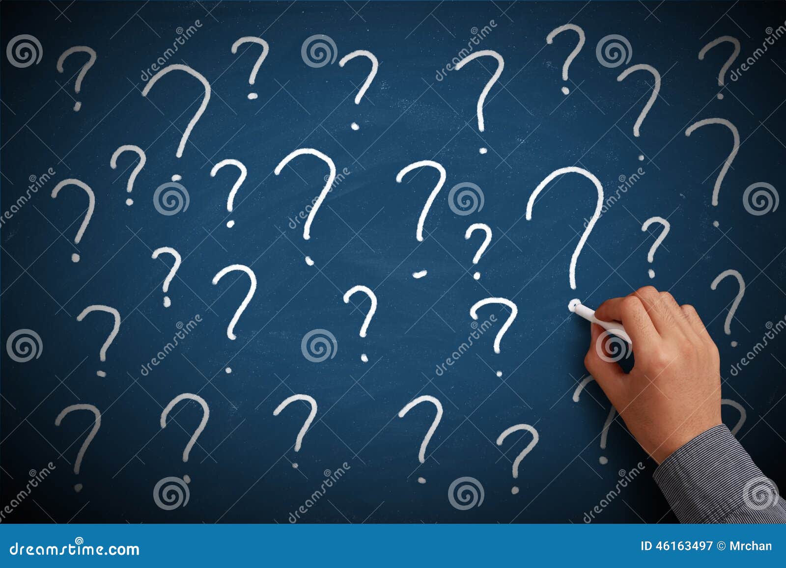 Question Mark Chalkboard stock image. Image of computer - 46163497