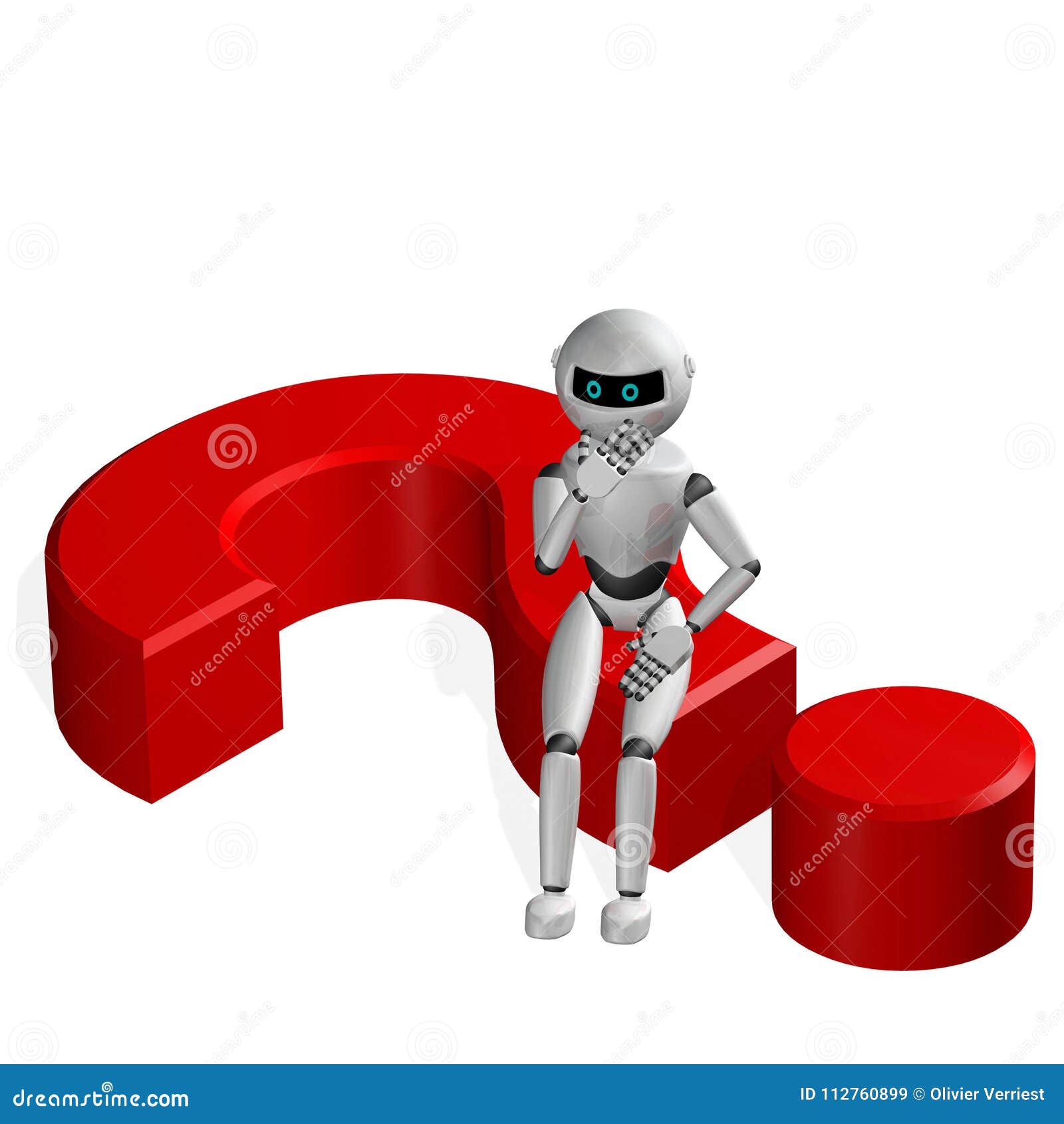 Question mark character stock illustration. Illustration of partner ...