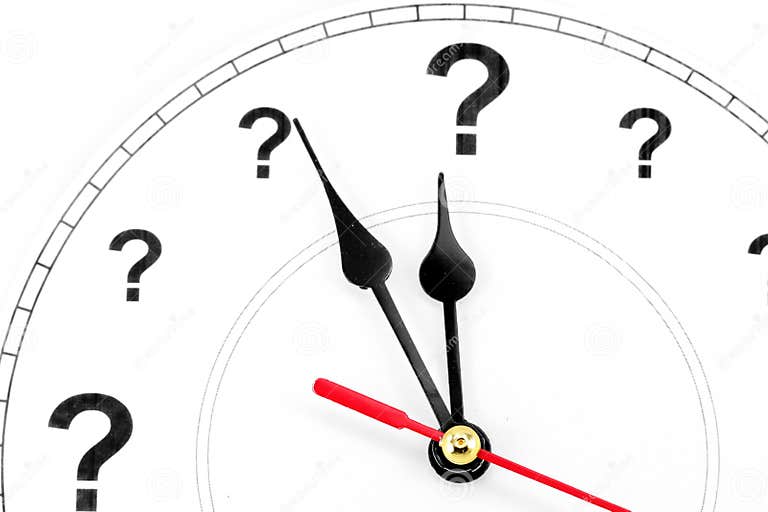 Question mark clock stock image. Image of minutes, opportunity - 2127047