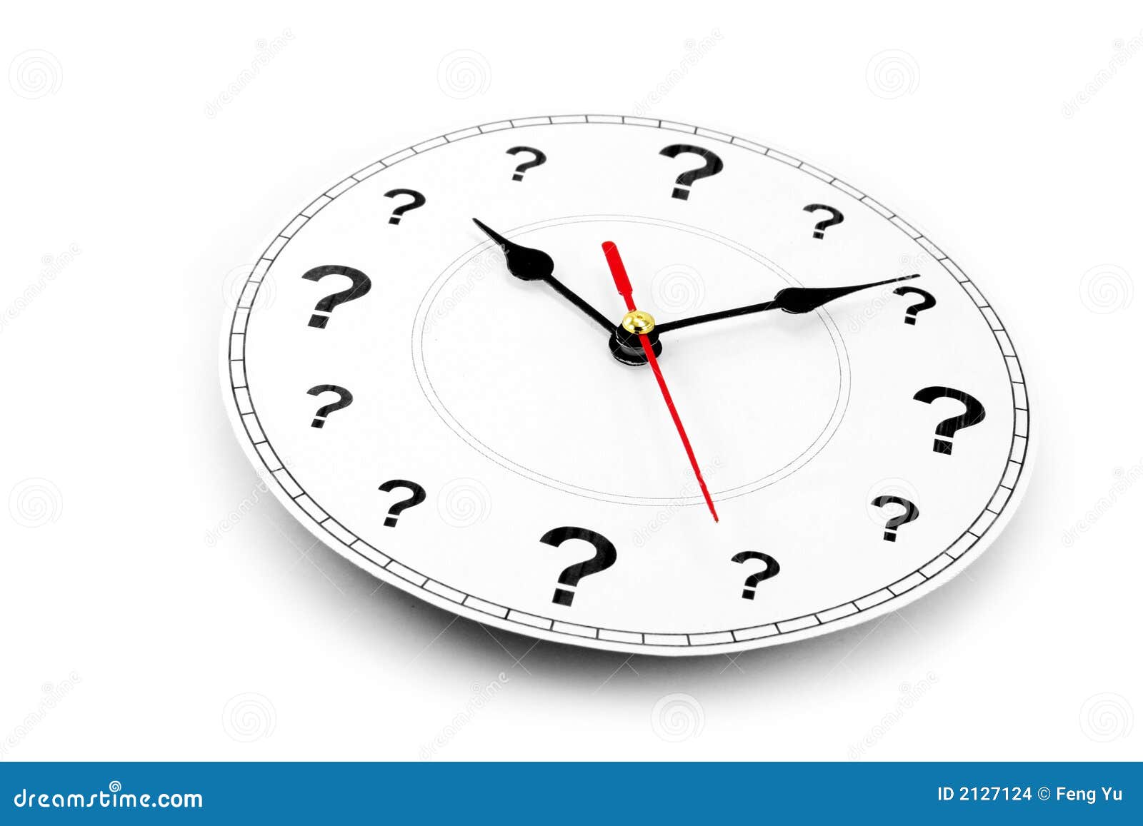 Question mark clock stock photo. Image of black, business - 2127124