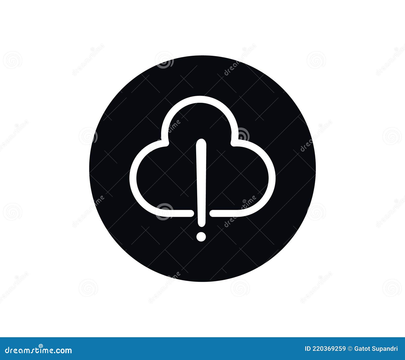 Question Mark Cloud Icon Vector Logo Template Stock Vector ...