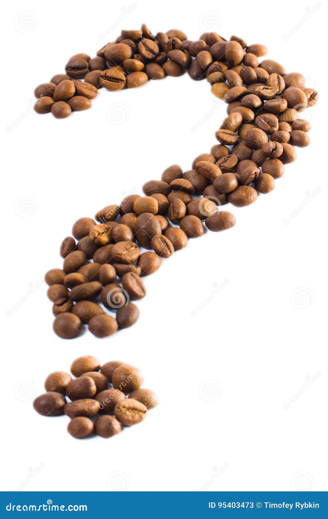 Question Mark of Coffee Beans Stock Image - Image of grained, mocha ...