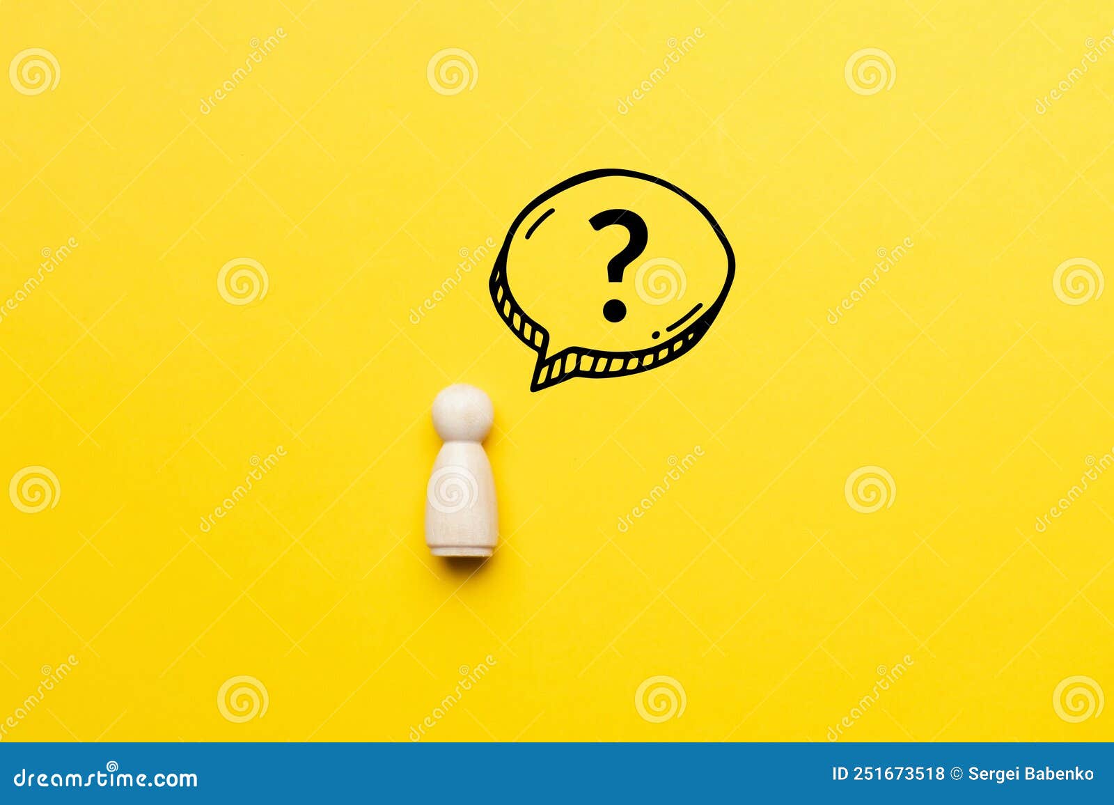 Question Mark Concept or FAQ. Sign Over Person Stock Photo - Image of ...