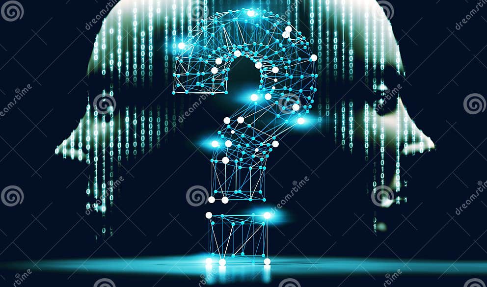 Question Mark and Concept of Science and Technology. Questions and ...