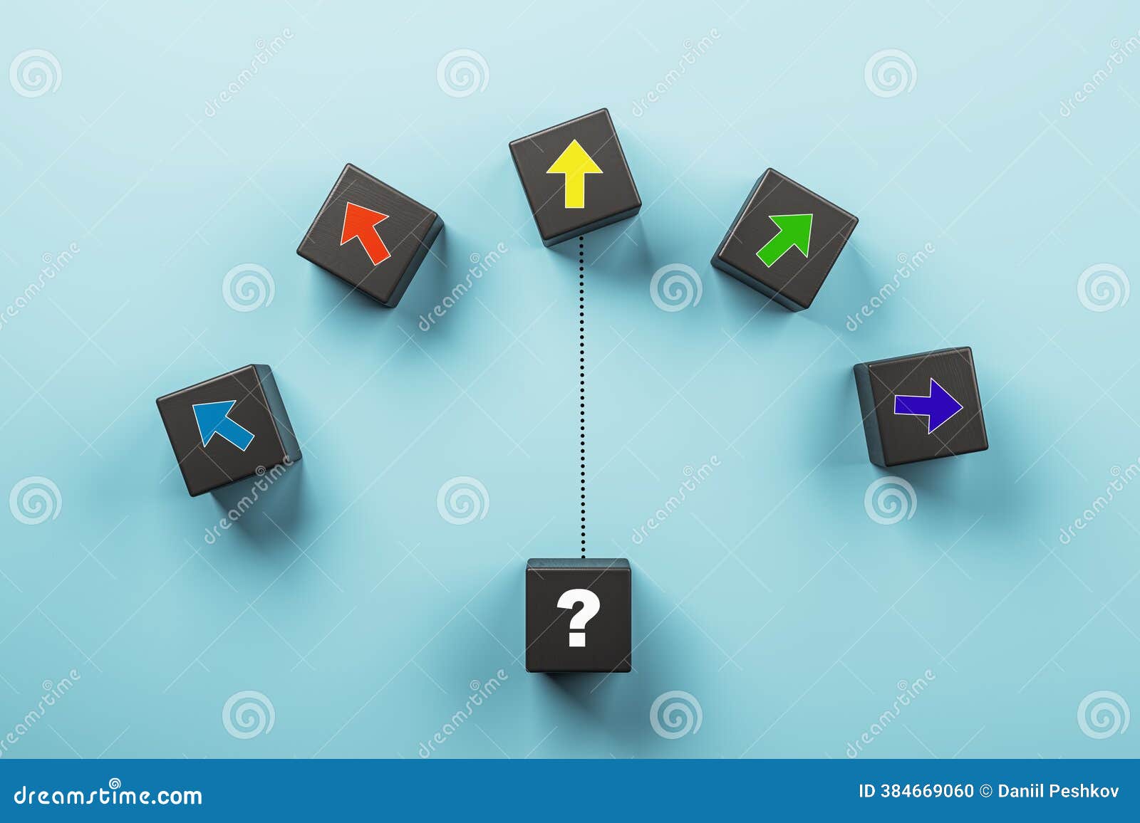 Cube Decision Logic Icon. Element Of Conceptual Figures For Mobile Concept And Web Apps ...