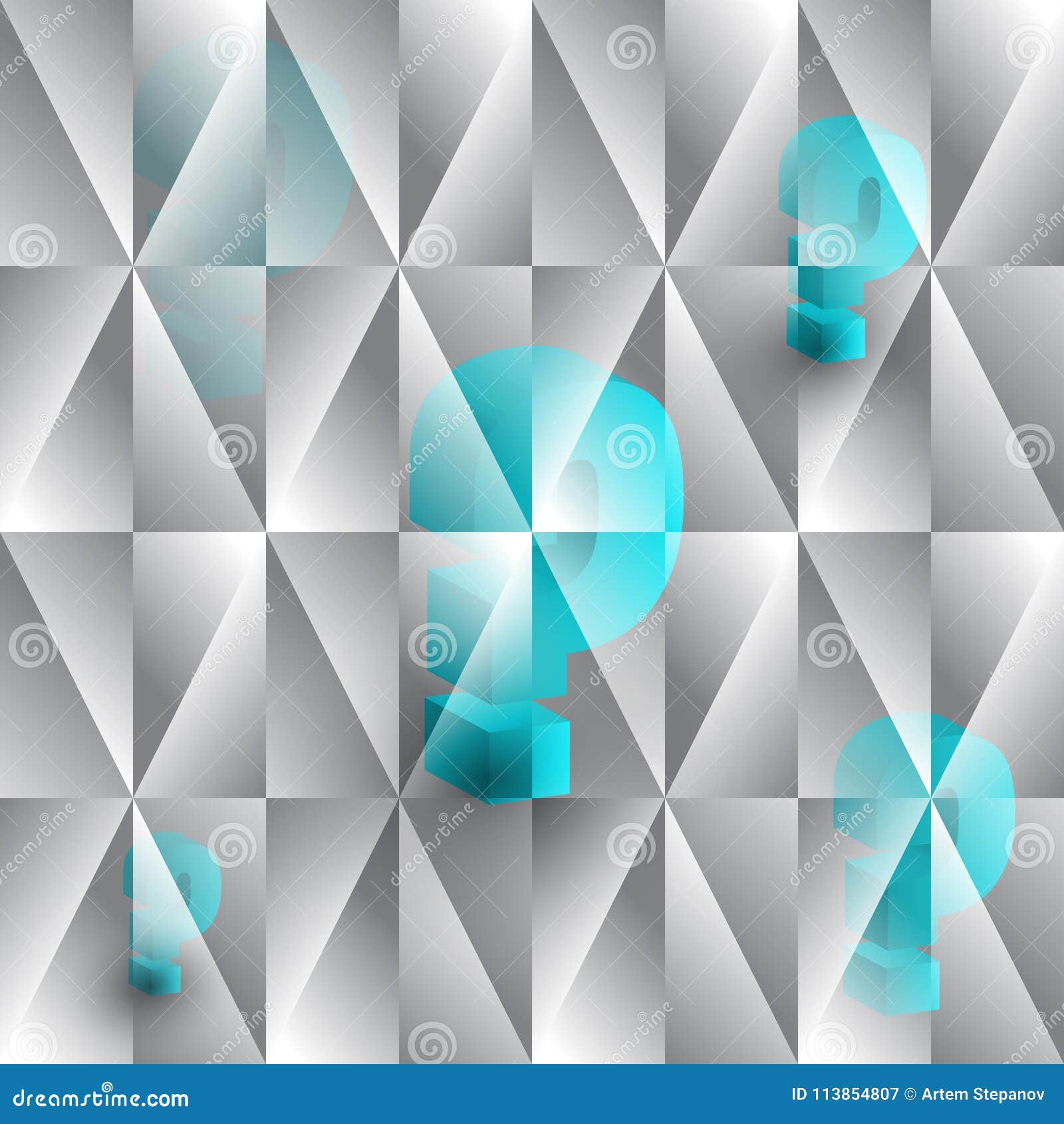 Question Mark 3d Background Stock Vector - Illustration of concept ...