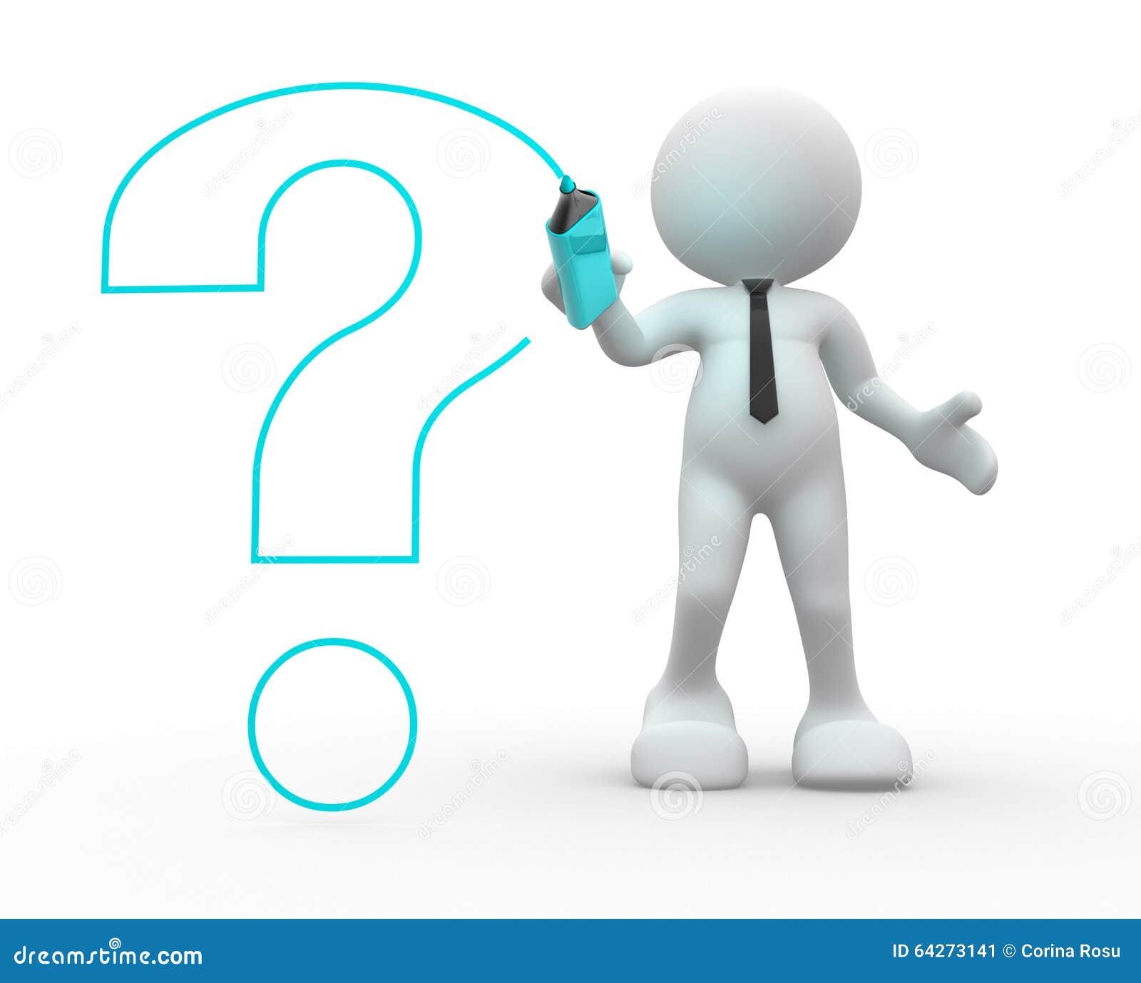 Question mark stock illustration. Illustration of brainstorm - 64273141