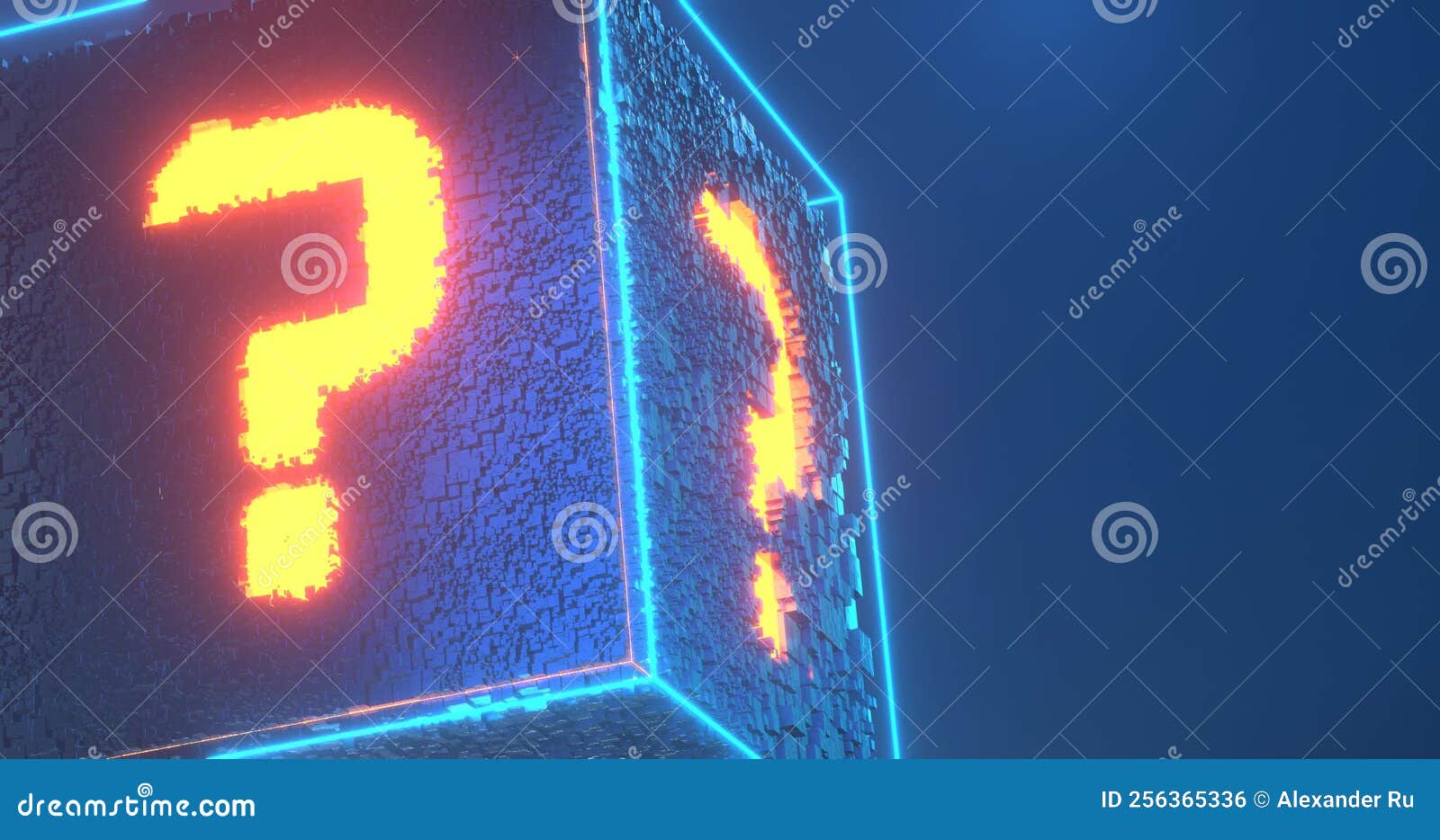 Question Mark 3d. Quest Sign, Searching, Help, Knowledge and Problem ...