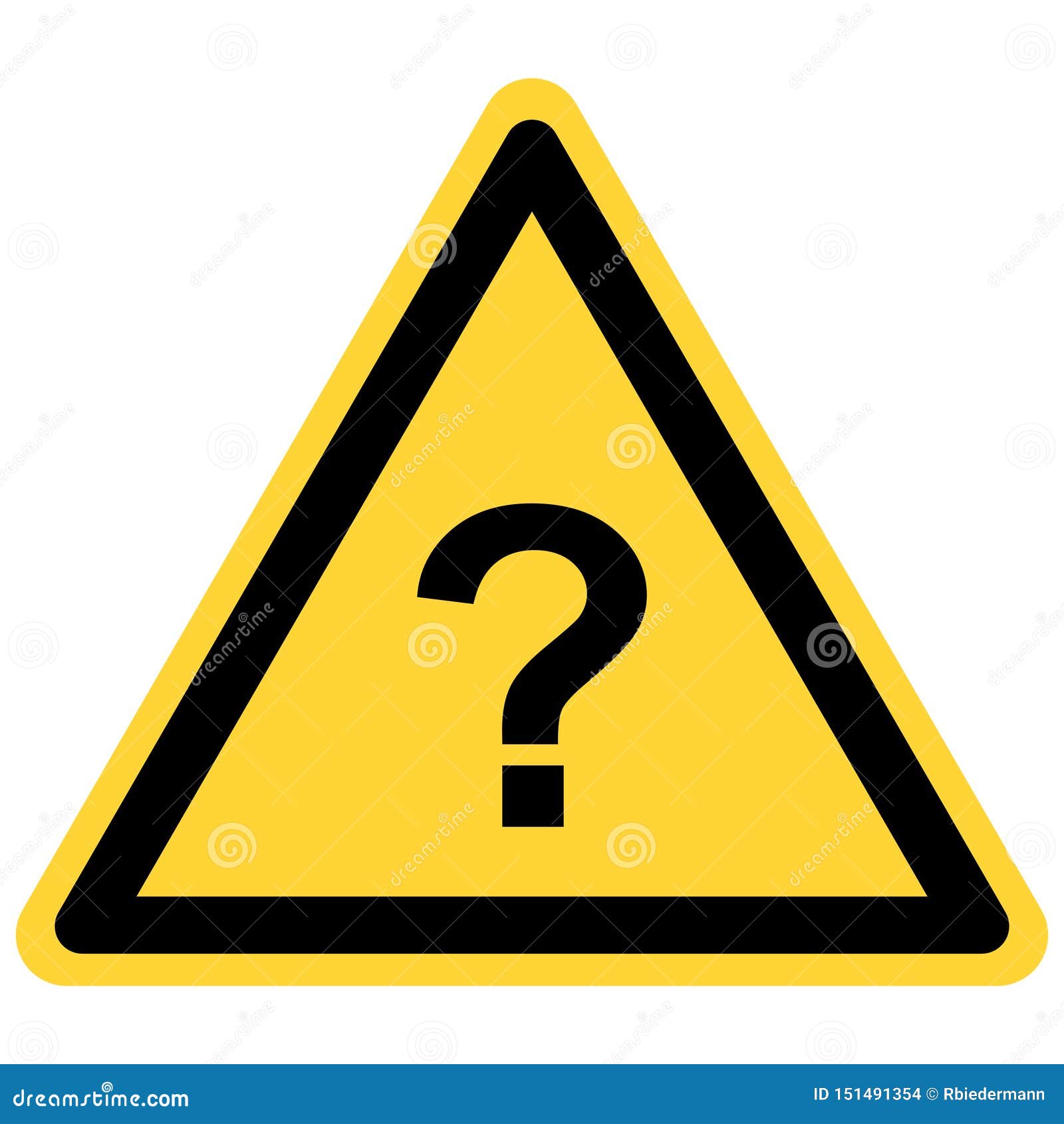 Question Mark and Danger Sign Stock Vector - Illustration of graphic ...