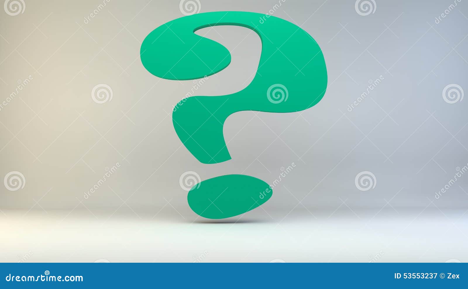 Question mark stock illustration. Illustration of turquoise - 53553237