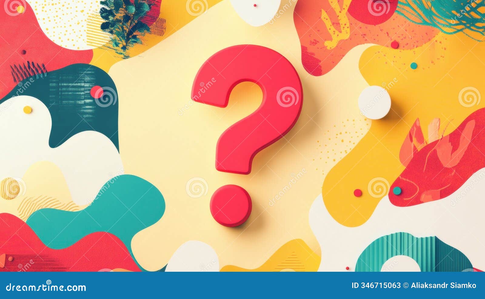 Question Mark Design Featuring Minimalist Empty Copy Space Stock ...